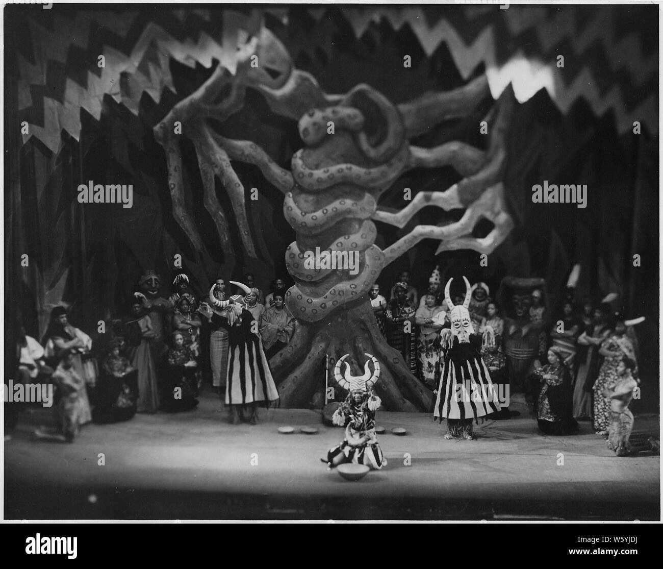 WPA Federal Theater Project in New York:African Theater Group:Bassa ...