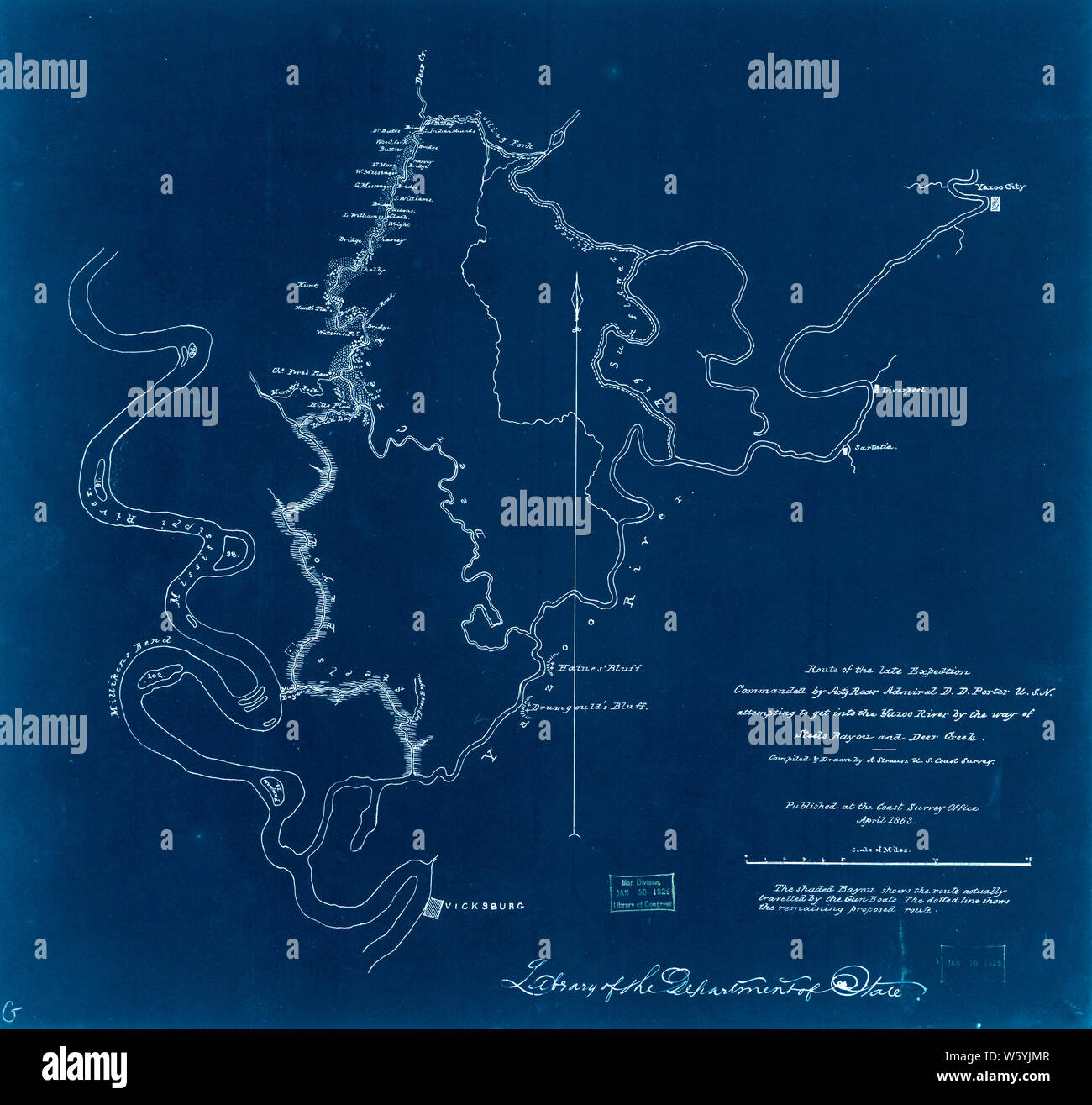 Yazoo map hi-res stock photography and images - Alamy