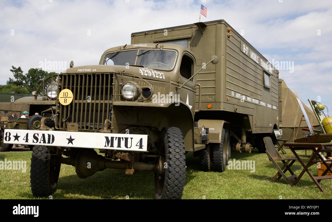 Prestone 44 U.S Army Air Force B-17 Mobile Training Unit at ...