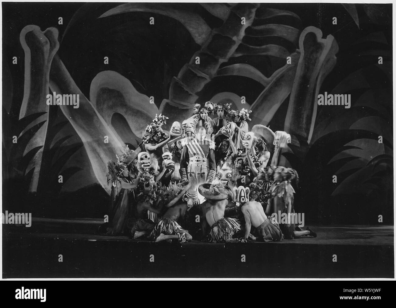 WPA Federal Theater Project in New York:Negro Theatre Unit:Macbeth ...