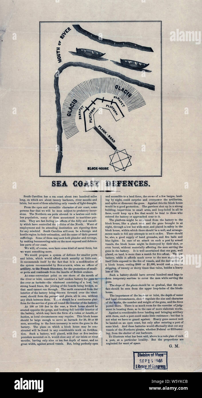 Confederate defences hi-res stock photography and images - Alamy