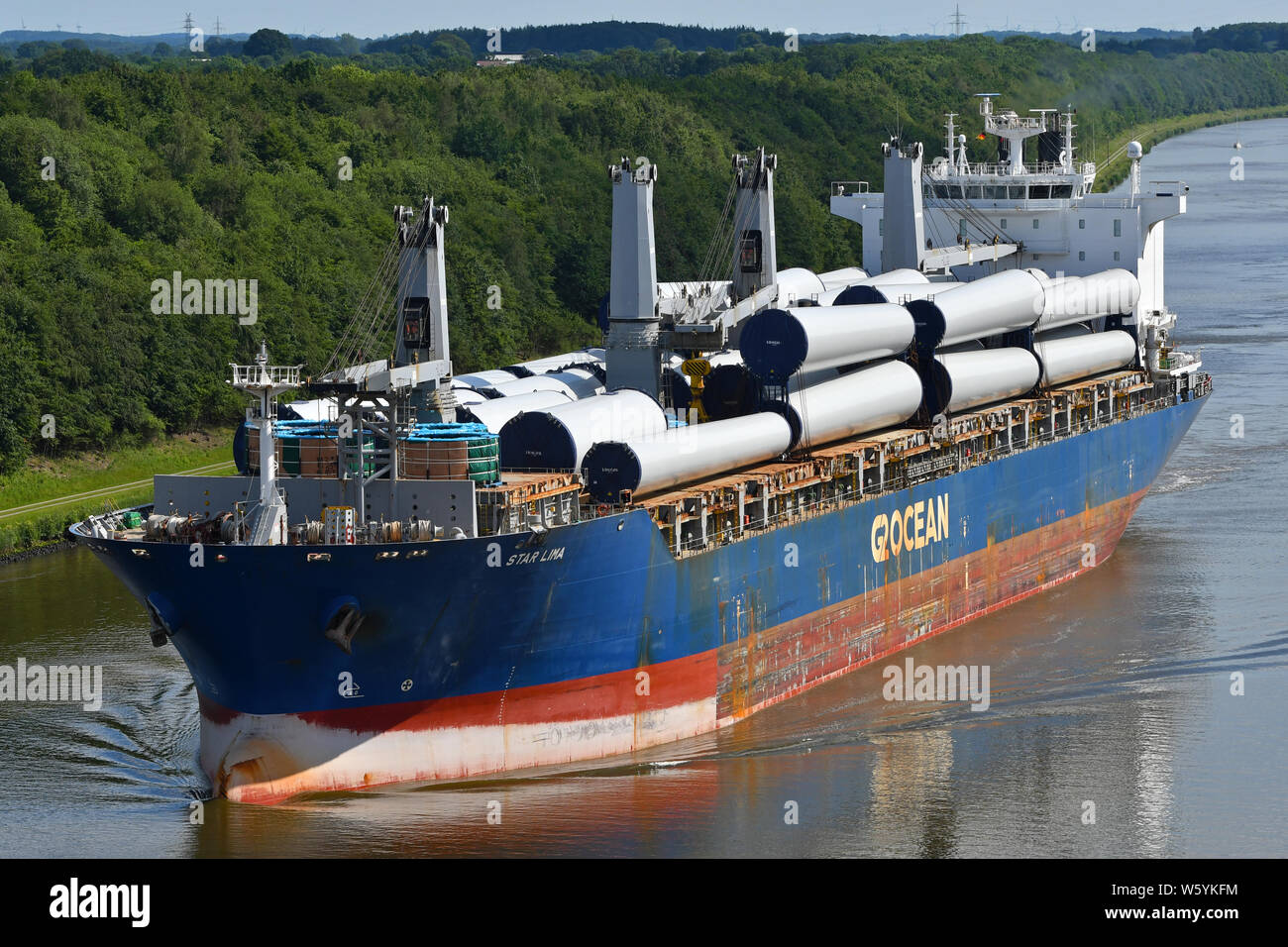 General cargo ship kiel canal hi-res stock photography and images - Alamy