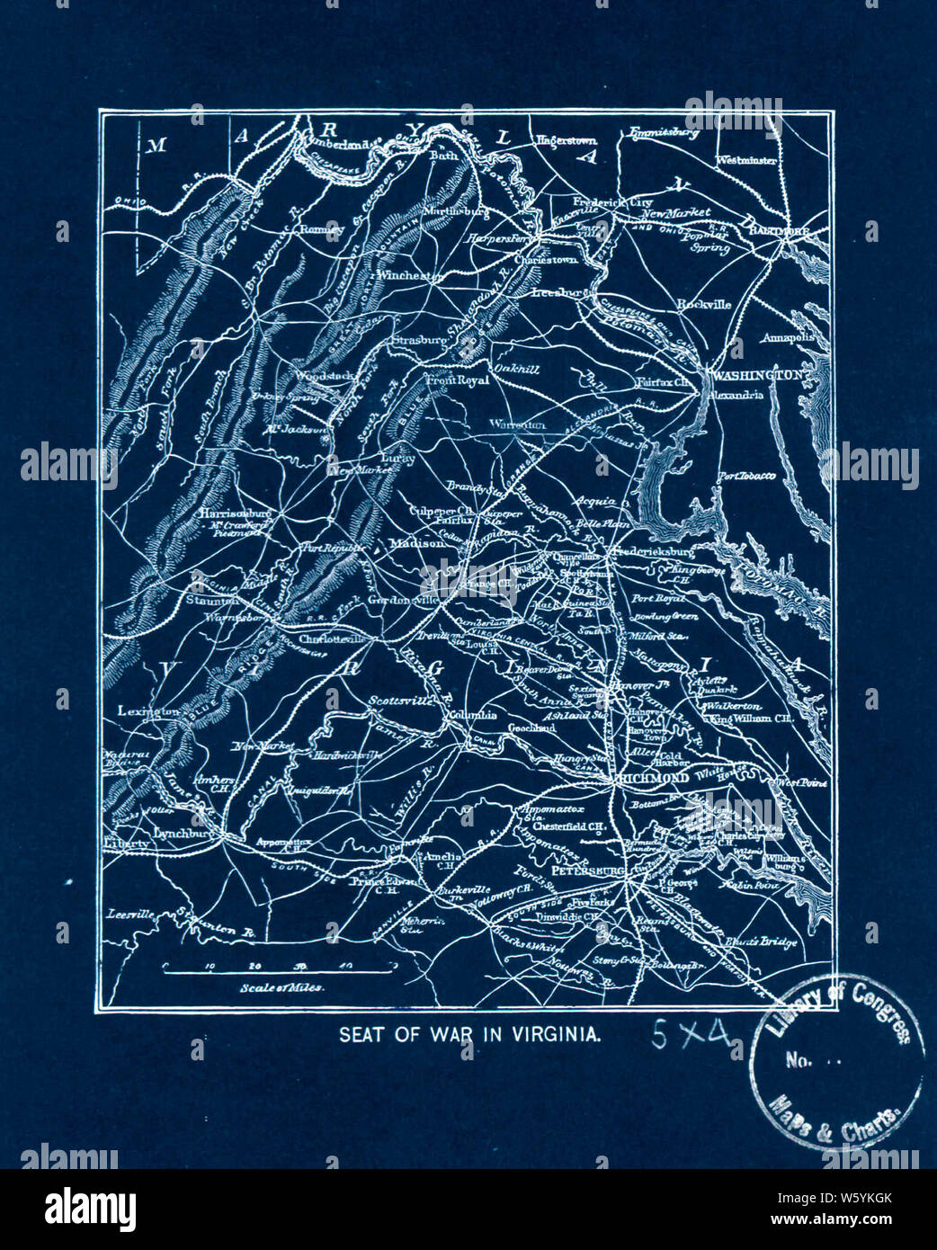 Map of the united states in 1861 hi-res stock photography and images ...