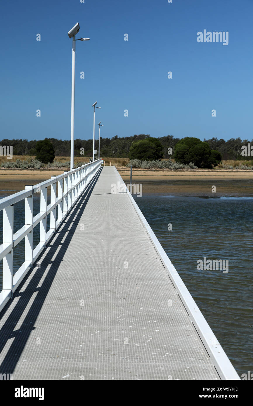Pier Steg at the sea in Australia Stock Photo - Alamy