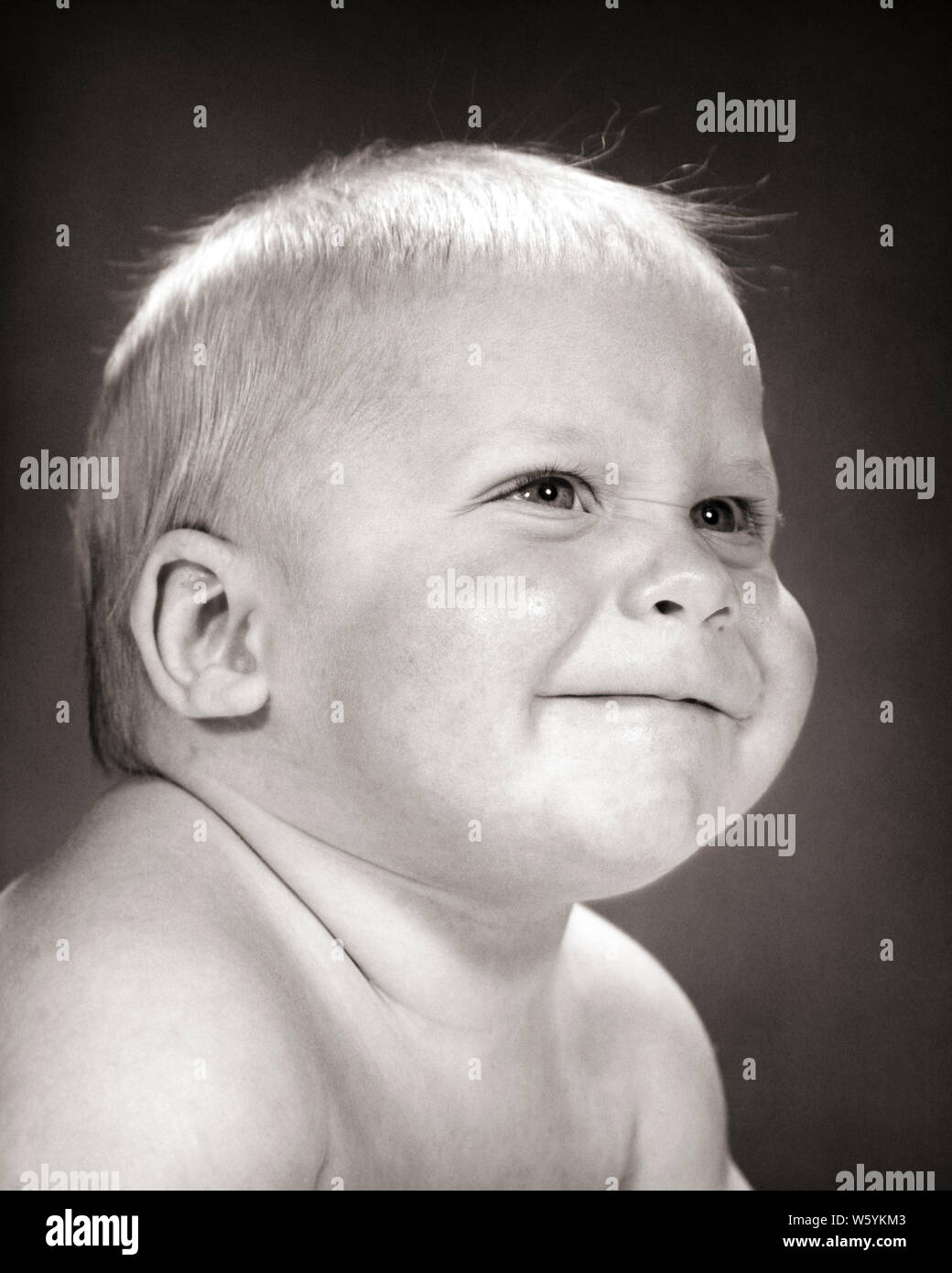 1960s boy profile hi-res stock photography and images - Alamy