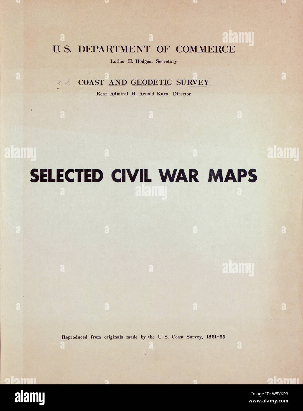 Civil War Maps 1580 Selected Civil War maps reproduced from originals ...