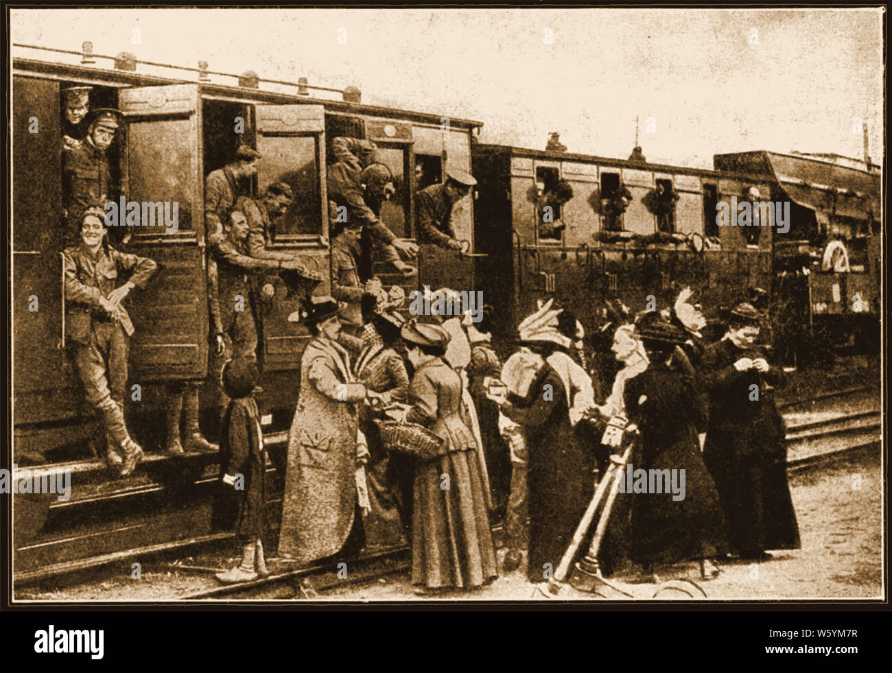 British army ww1 train hi-res stock photography and images - Alamy