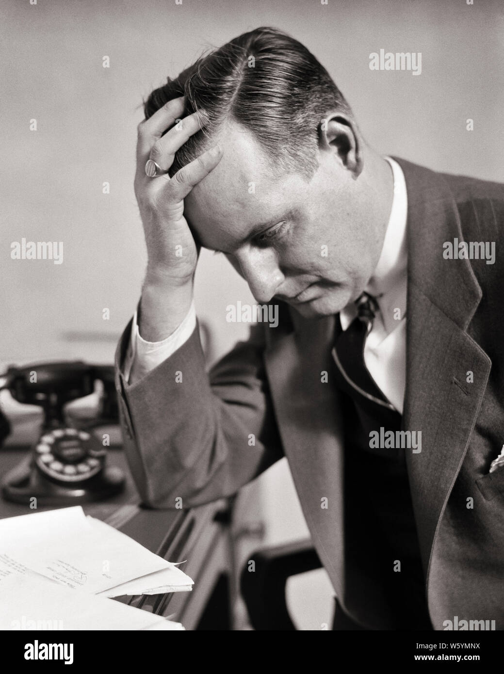 Great Depression Man In Suit