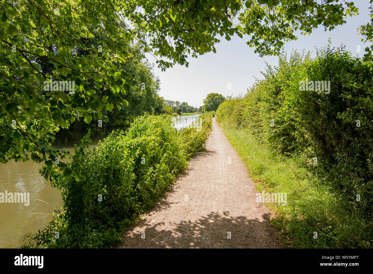 Chichester Ship Canal near Hunston, West Sussex, UK Stock Photo - Alamy