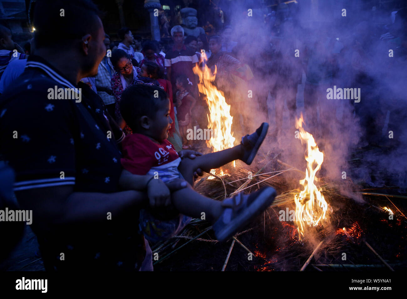 Burning off the effigy hi-res stock photography and images - Alamy