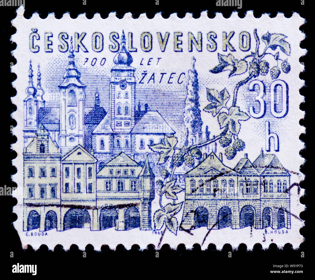 Czech postage stamp hi-res stock photography and images - Alamy