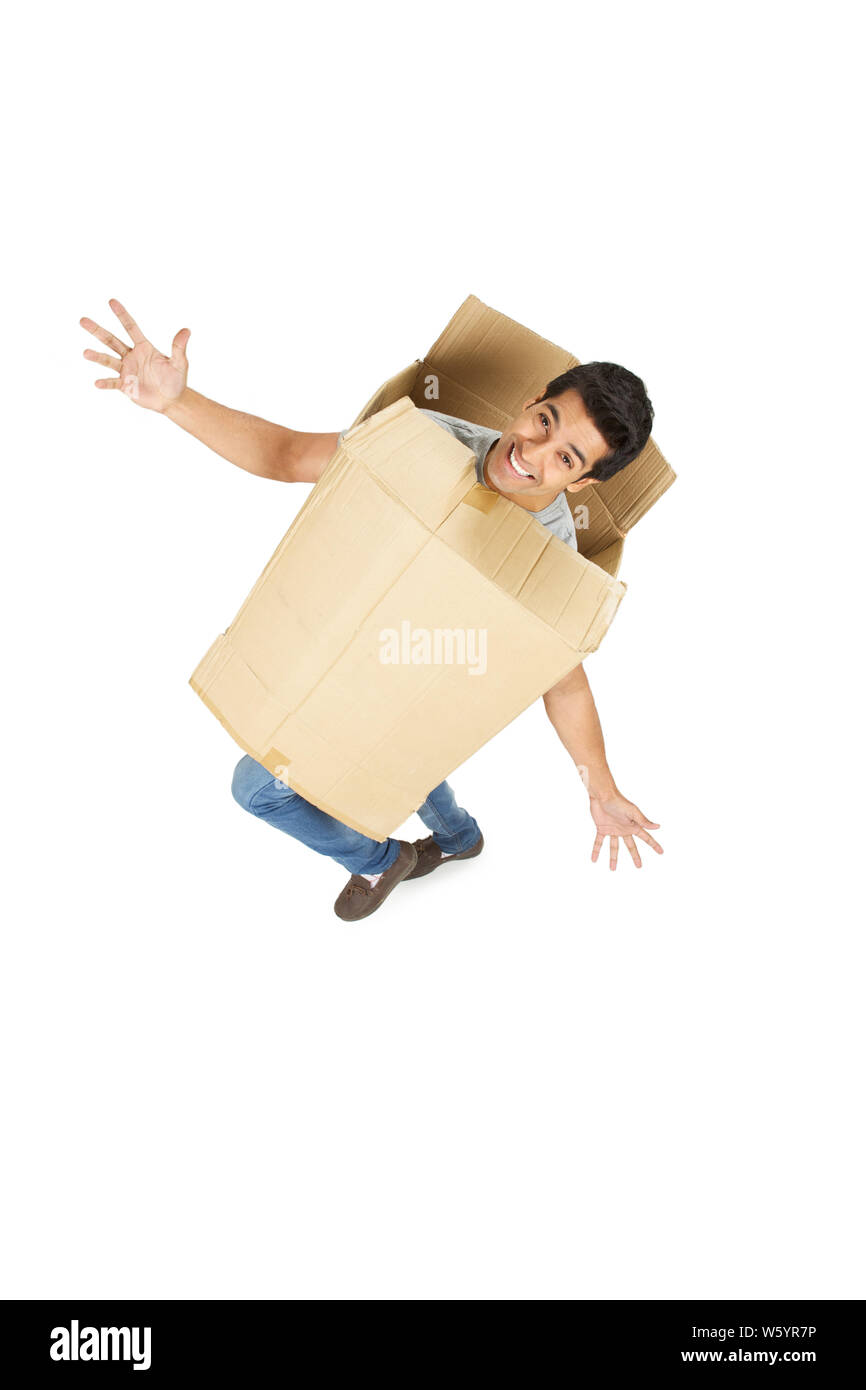 Cartoon packaging box Cut Out Stock Images & Pictures - Alamy