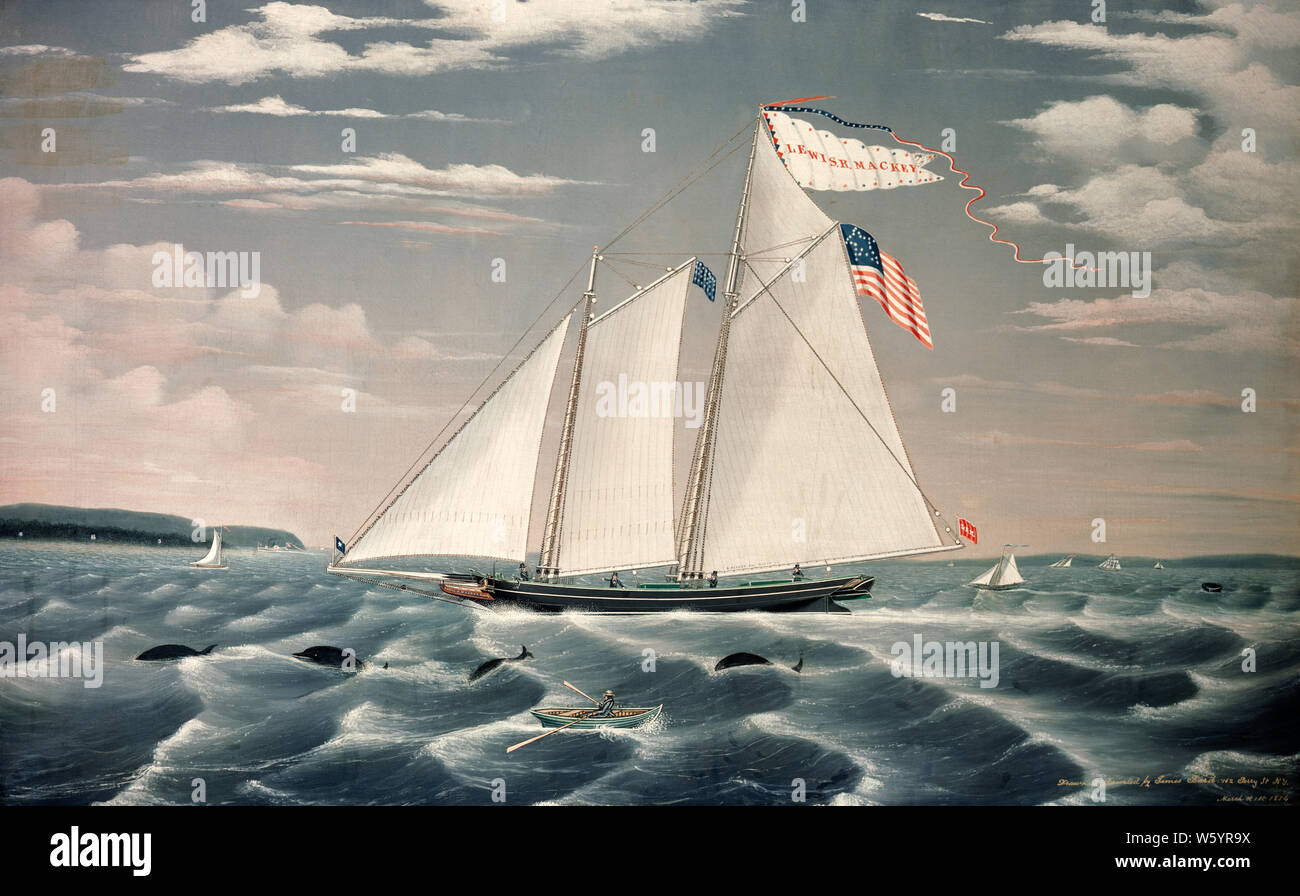 Schooner 1800s hi-res stock photography and images - Alamy
