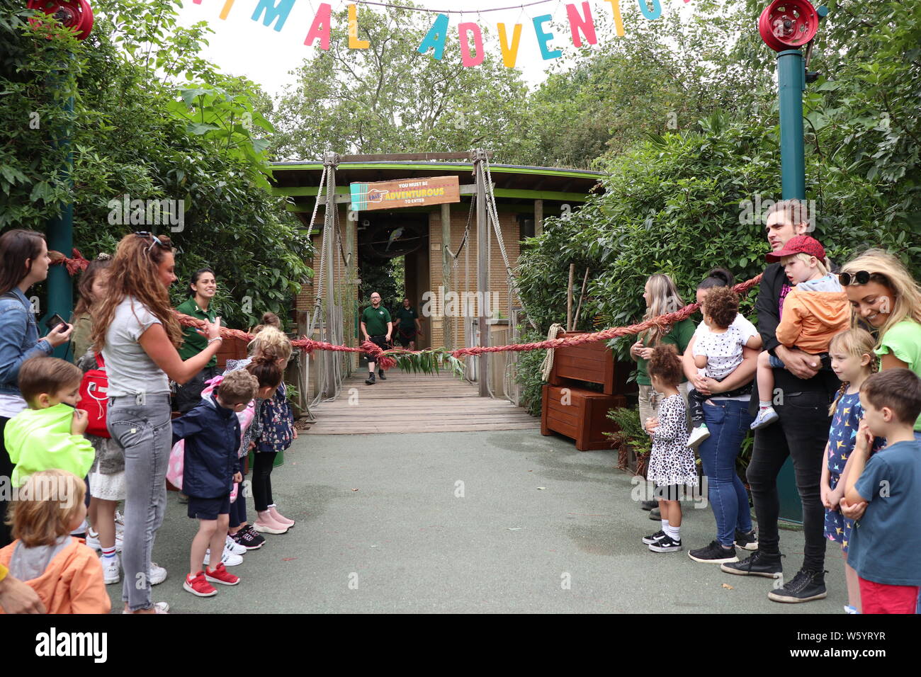 Zookeepers crafted the unique edible braid woven from Ande's favorite ...