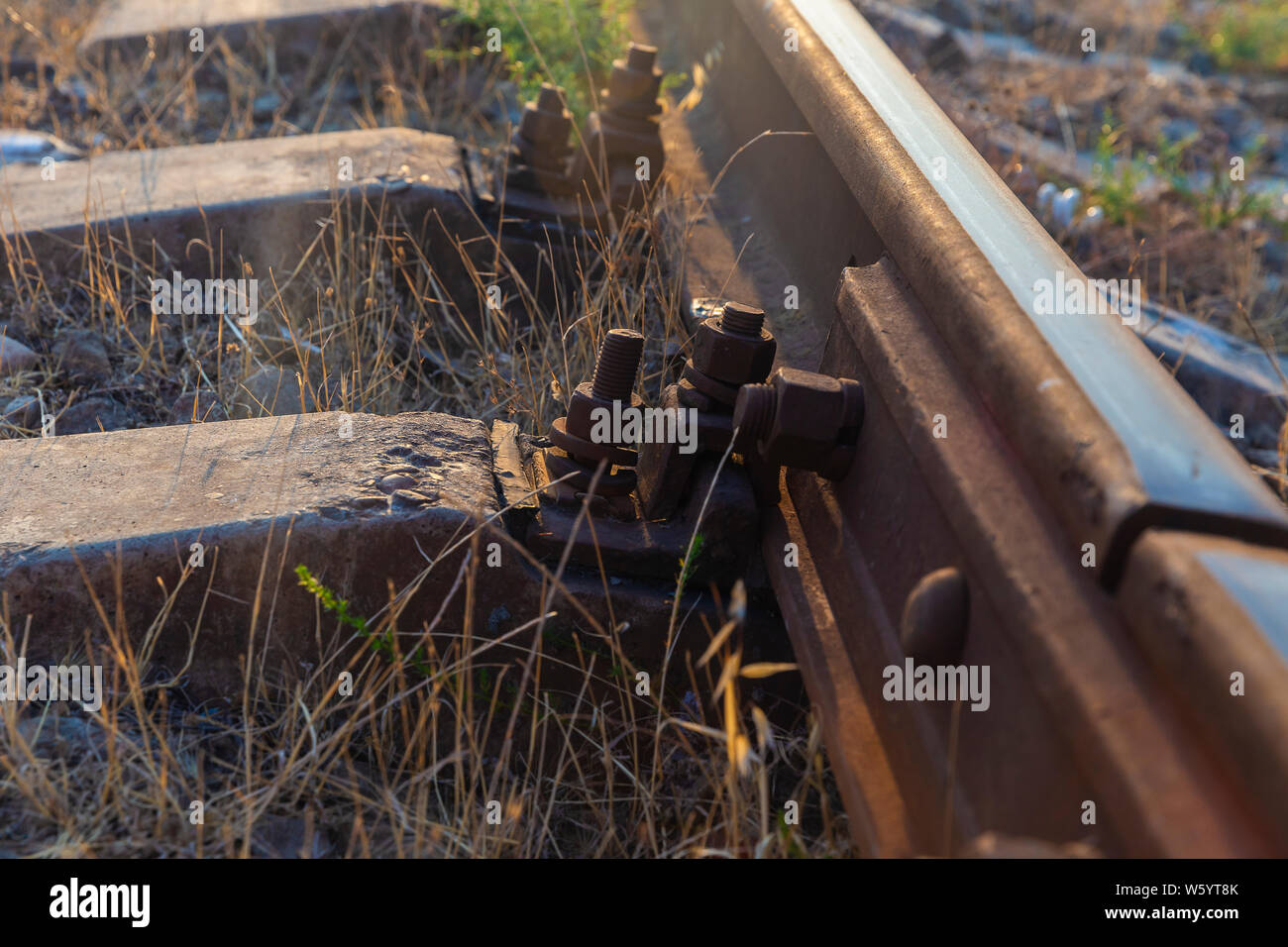 Rail fastening hi-res stock photography and images - Alamy