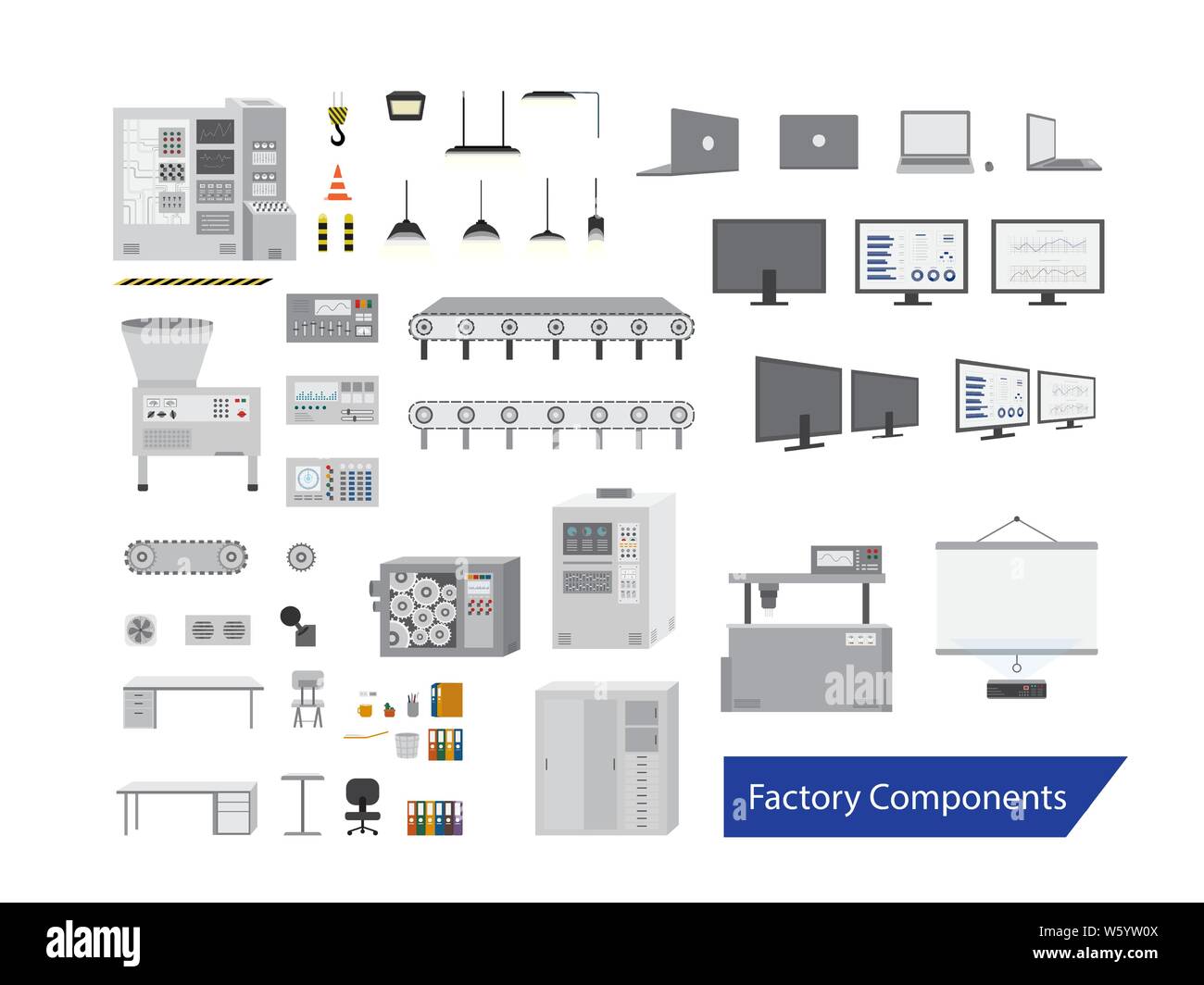 Machines vectors hi-res stock photography and images - Alamy