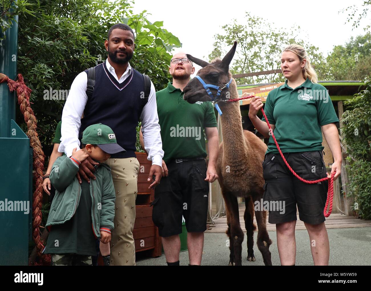 Zookeepers crafted the unique edible braid woven from Ande's favorite ...