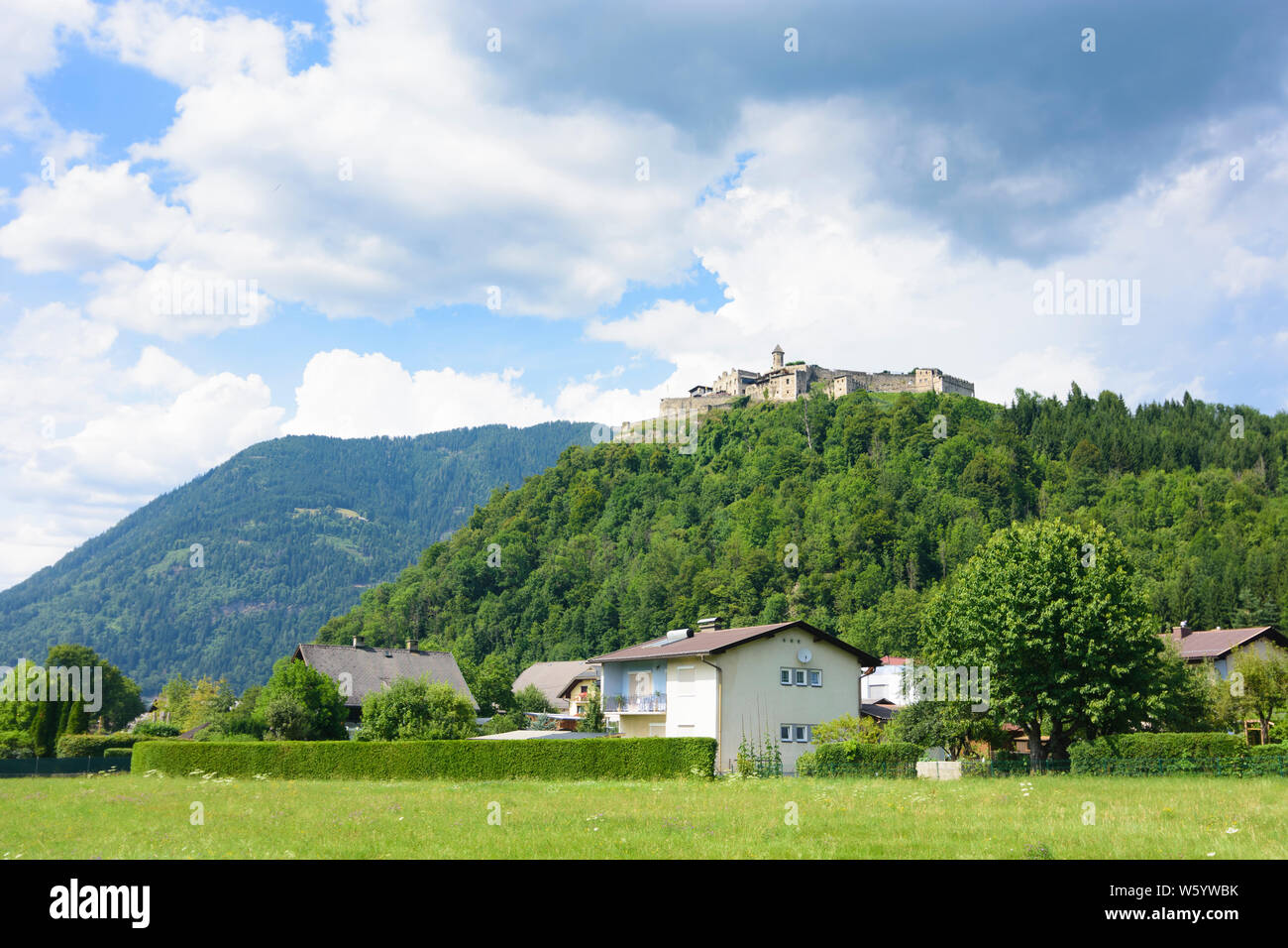 Villach: Landskron Castle in , Kärnten, Carinthia, Austria Stock Photo ...