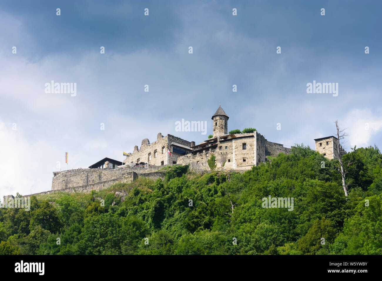 Villach: Landskron Castle in , Kärnten, Carinthia, Austria Stock Photo ...