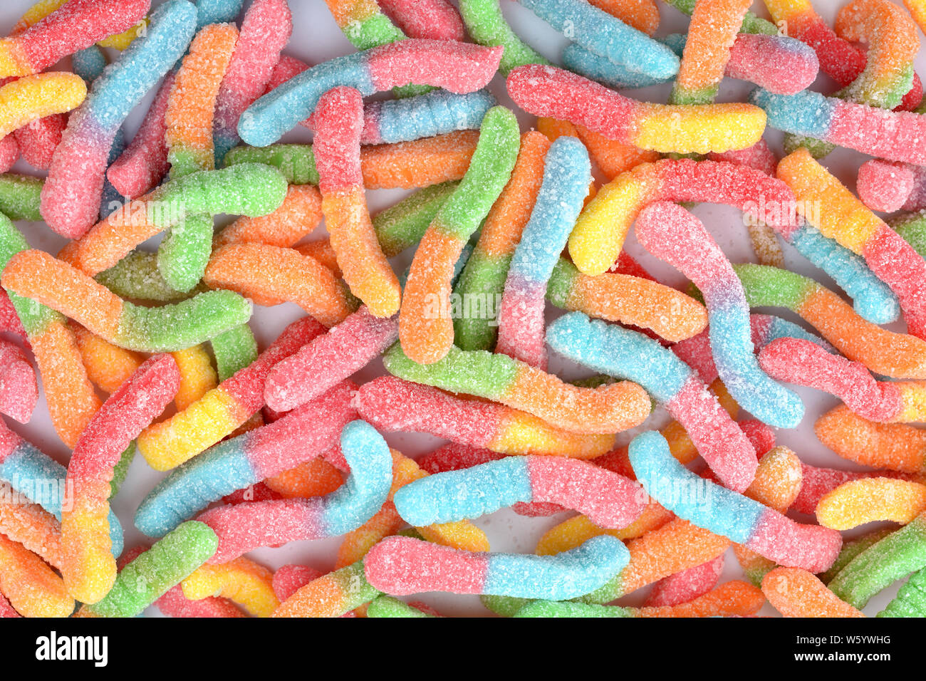 colorful neon gummy candies for background use Stock Photo - Alamy