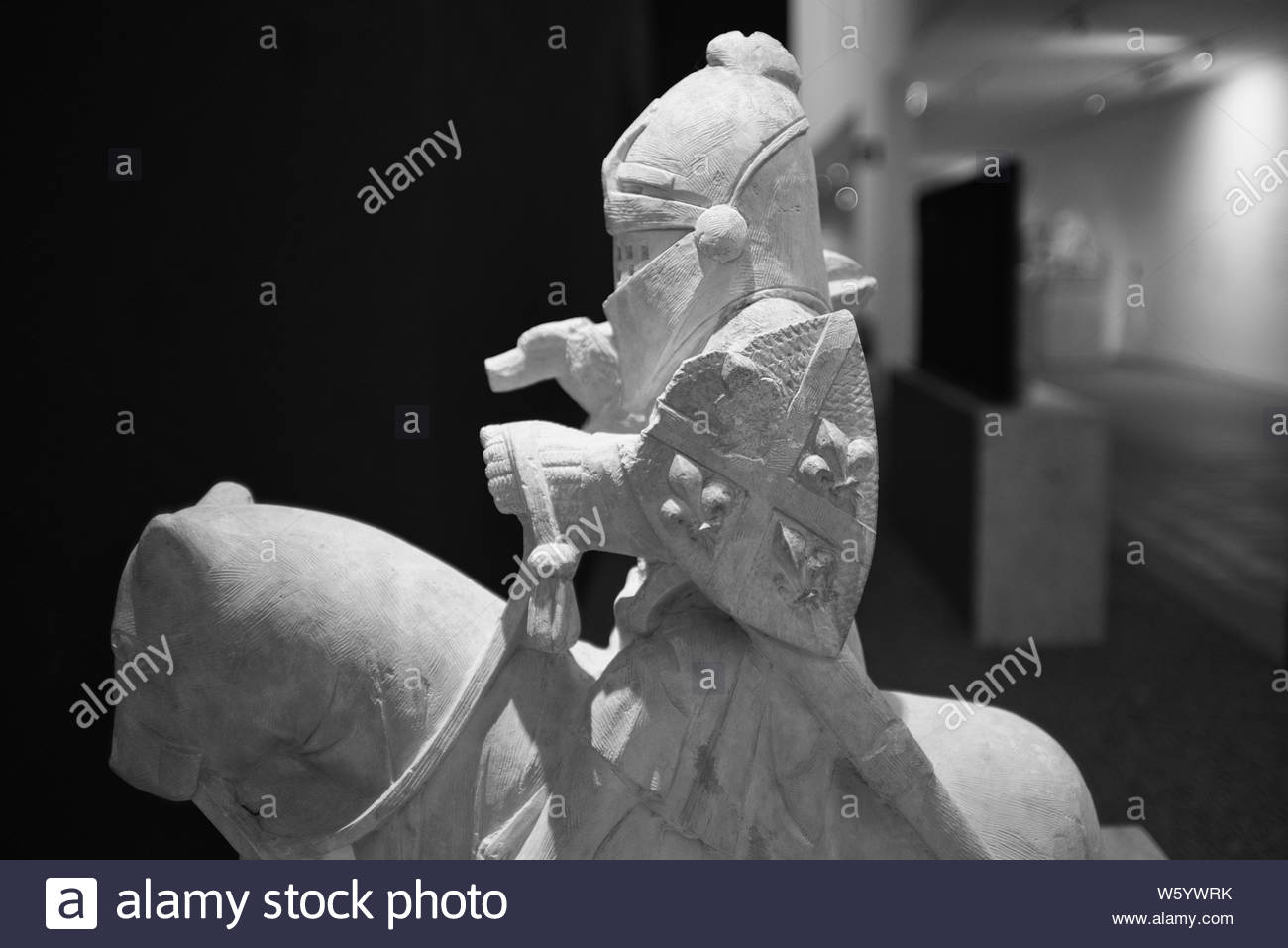 Medieval Knight Black and White Stock Photos & Images - Alamy