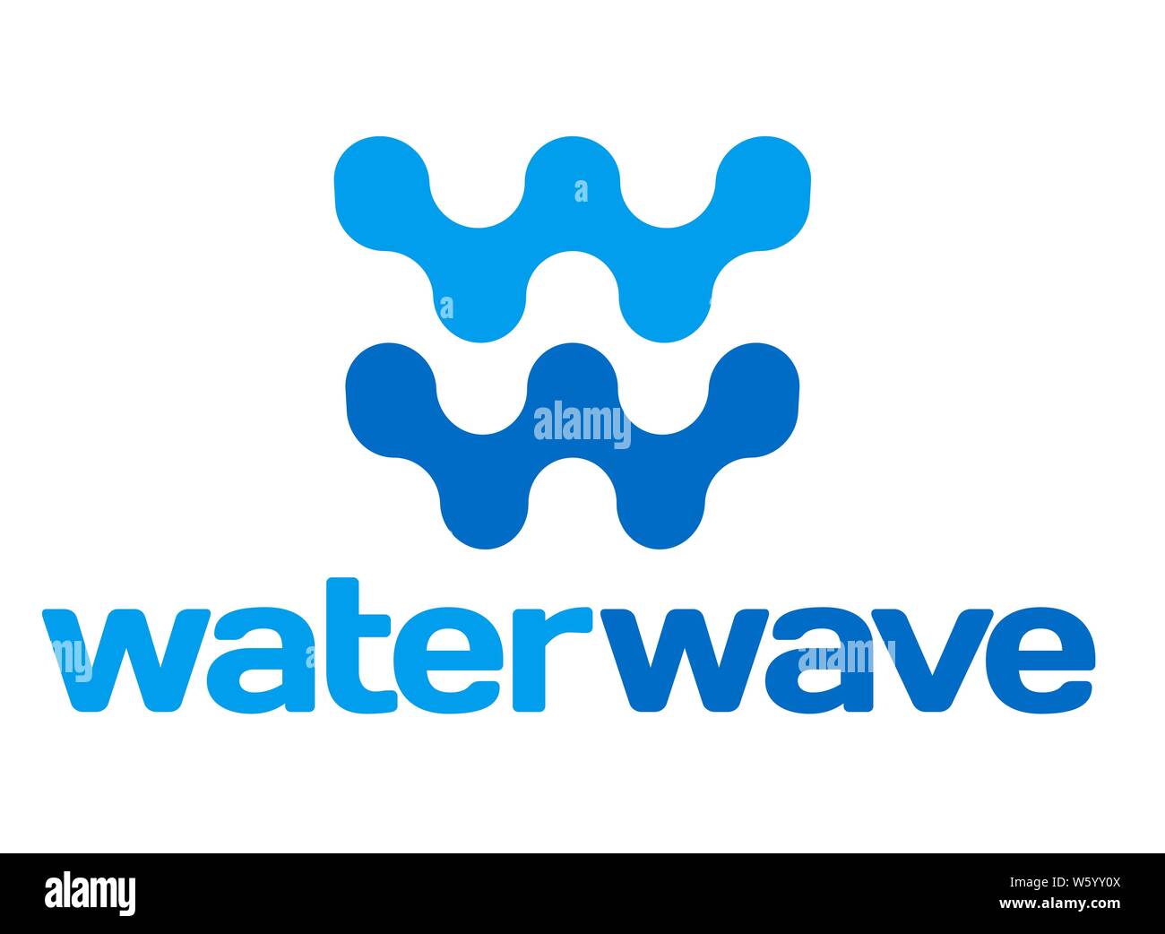 Water wave icon in Stock Vector Images - Alamy