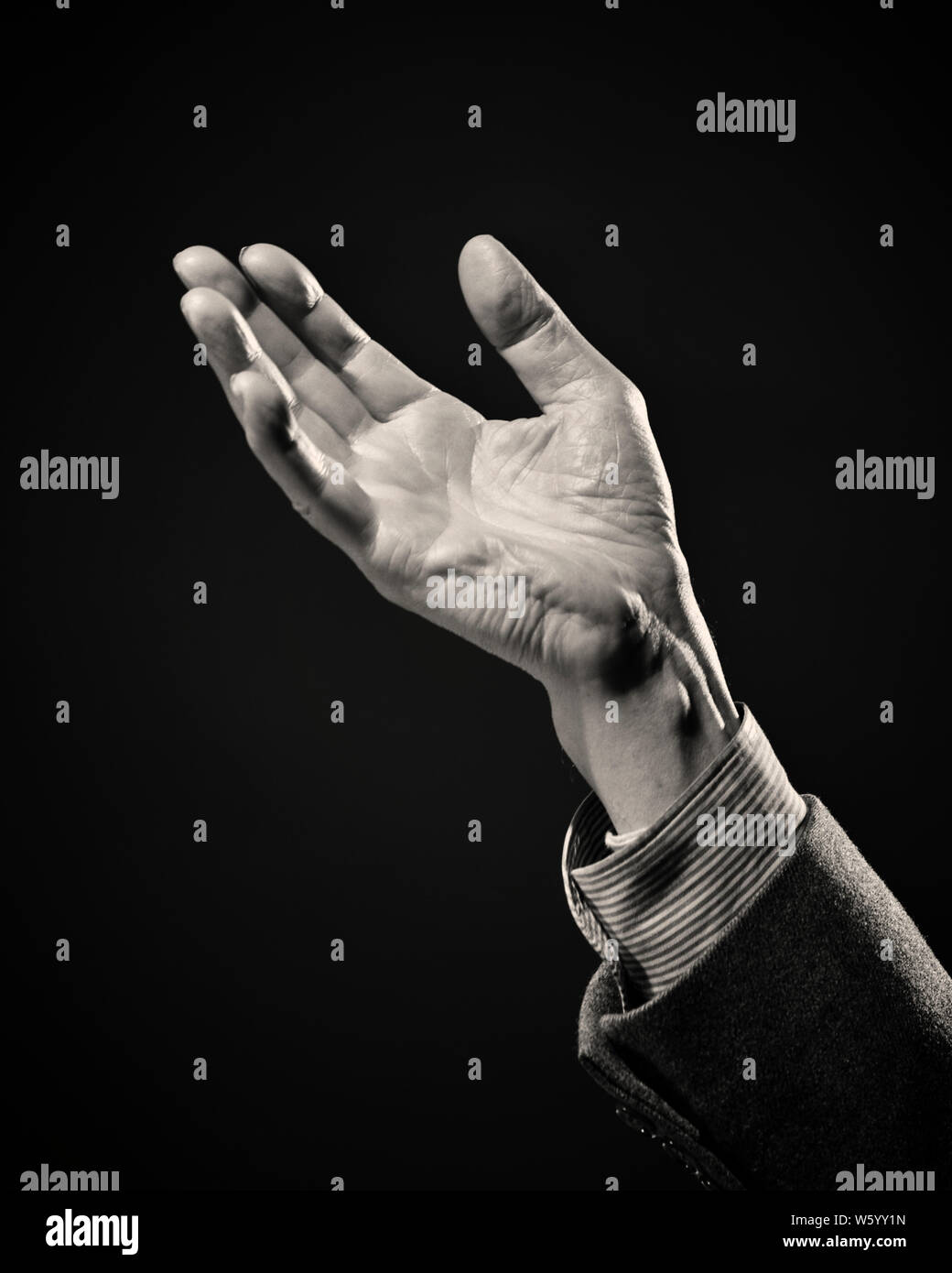 Man Reaching To Heaven