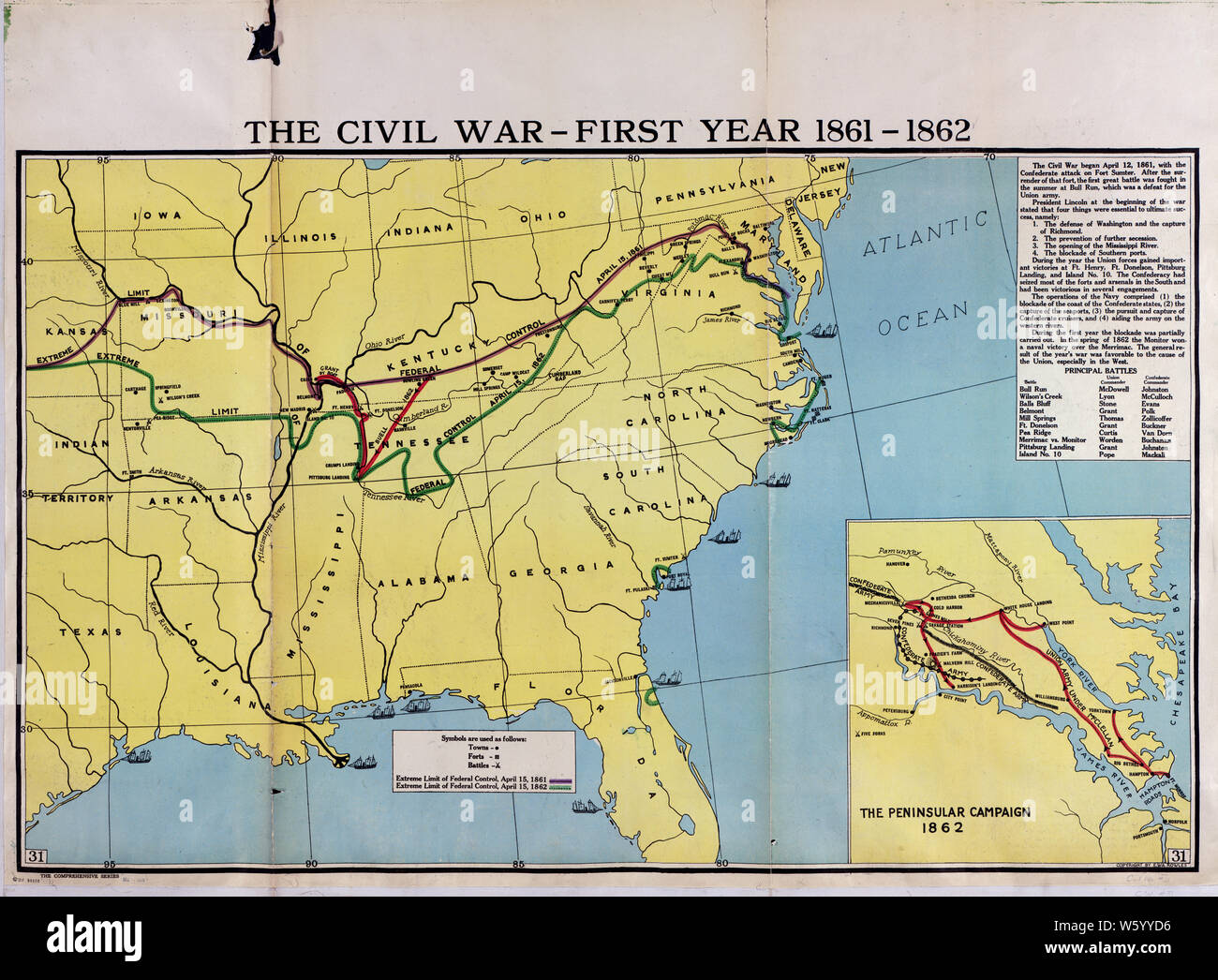 Civil War Maps 1759 The comprehensive series historical-geographical ...