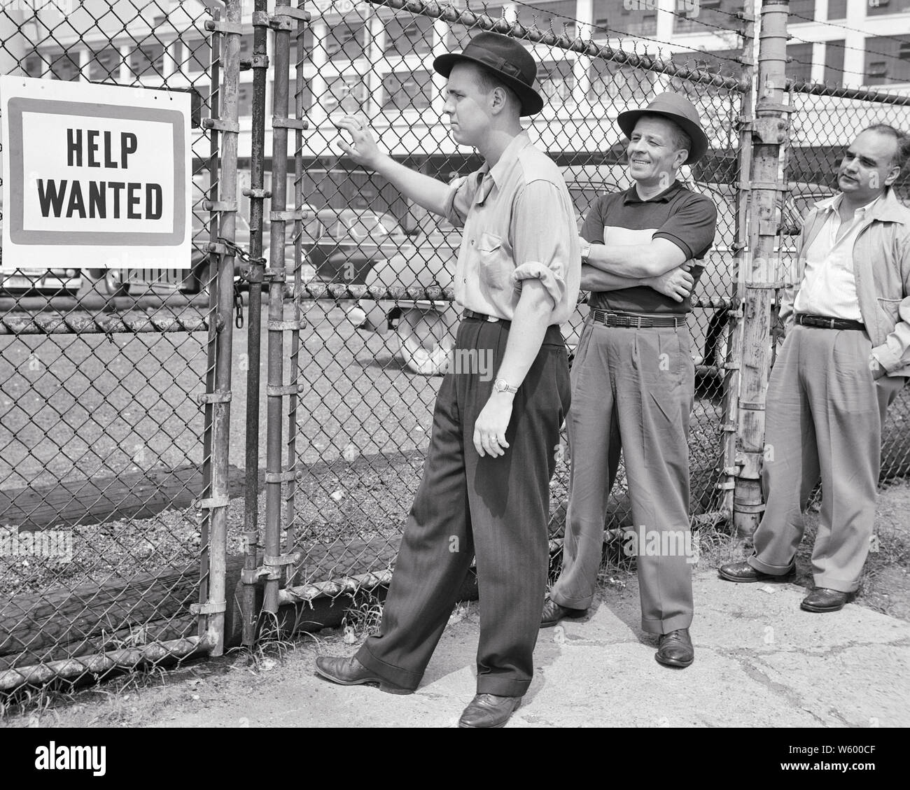 White workers wanted hi-res stock photography and images - Alamy