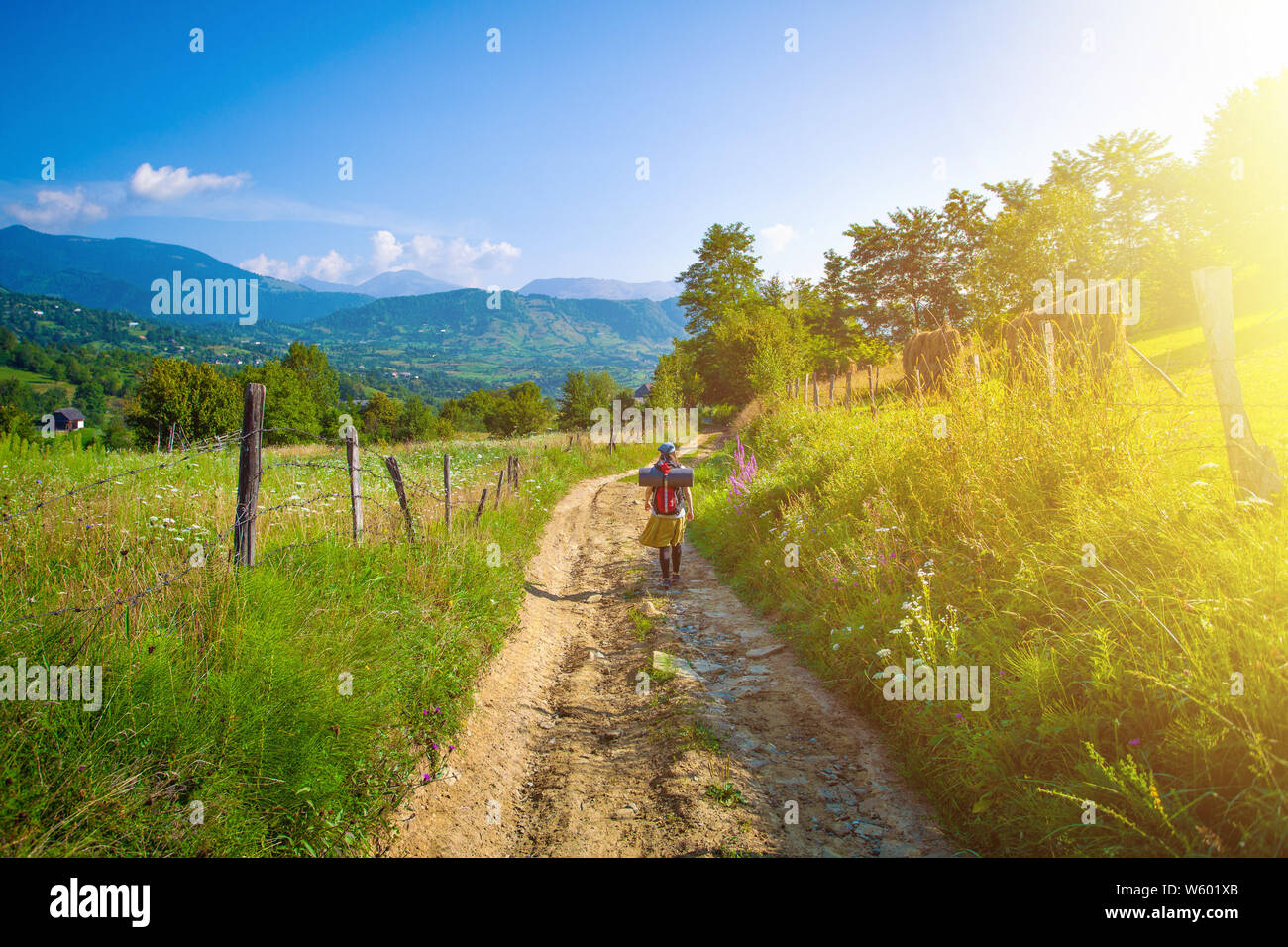 Backpacking romania hi-res stock photography and images - Alamy