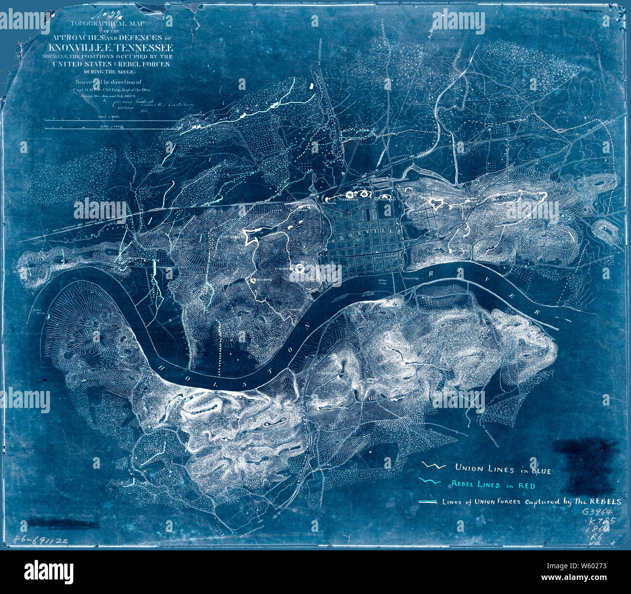 Civil War Maps 1838 Topographical map of the approaches and defences of ...