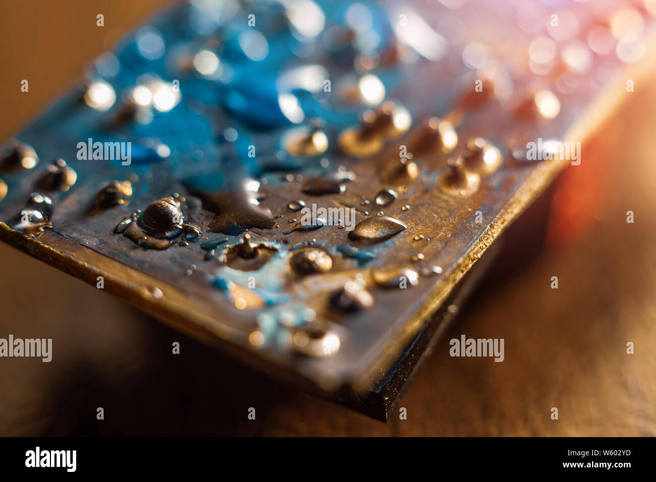 Electric circuit damaged due to water damage Stock Photo - Alamy