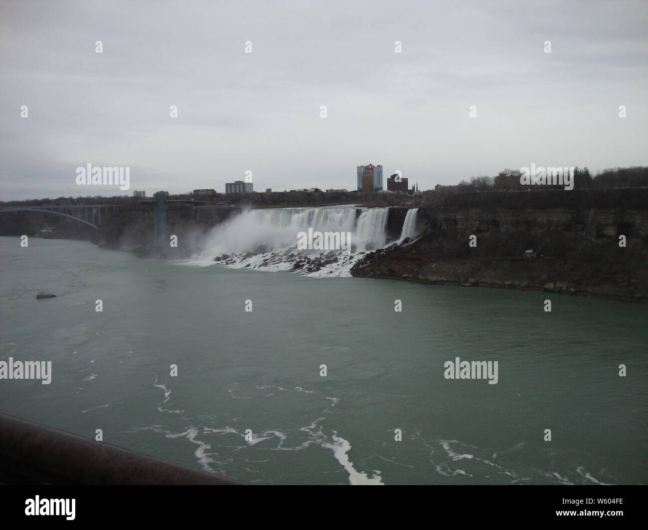 Niagara Gorge in Early Winter: American Falls Stock Photo - Alamy