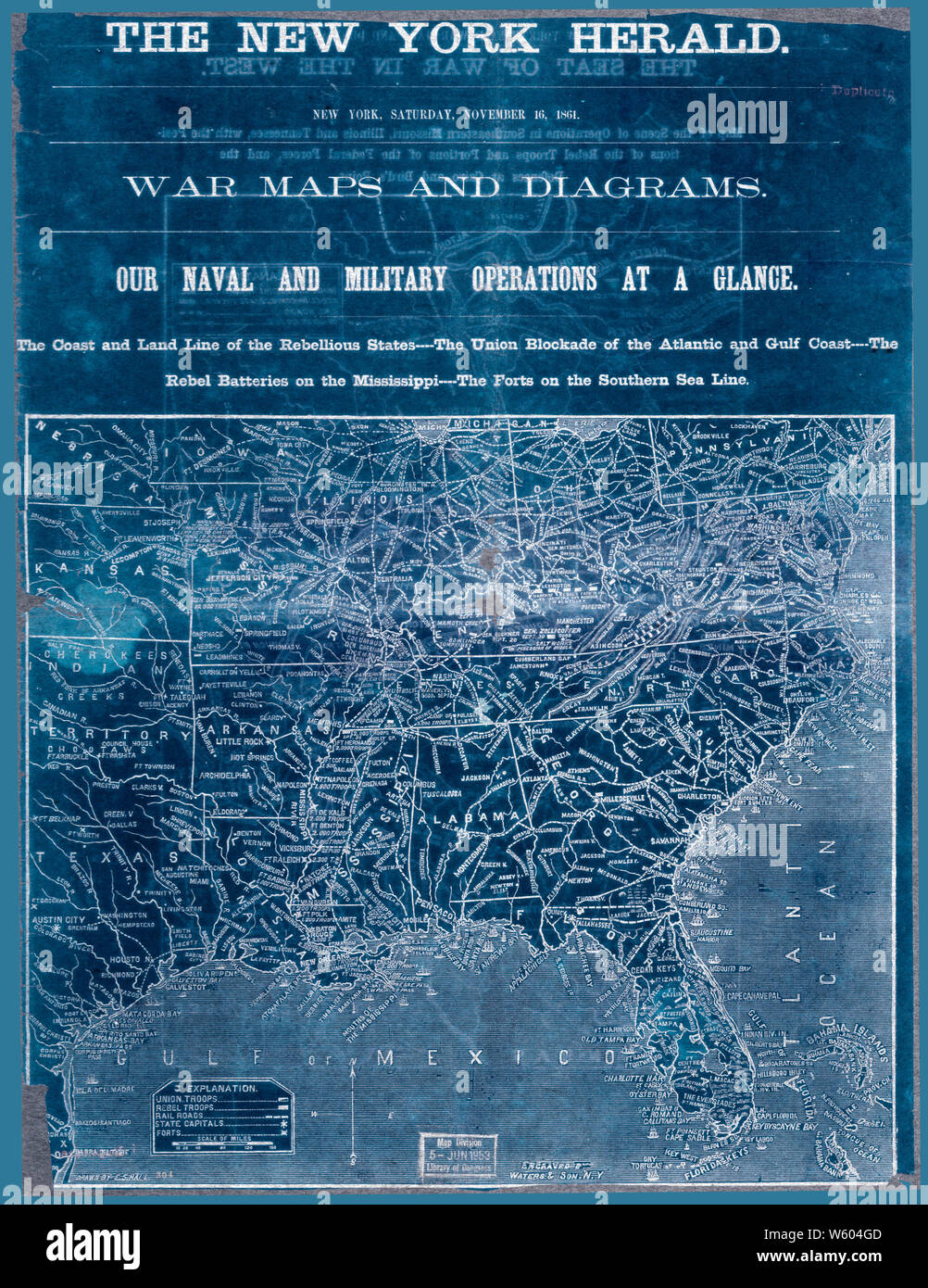 Civil War Maps 1906 War maps and diagrams Inverted Rebuild and Repair ...