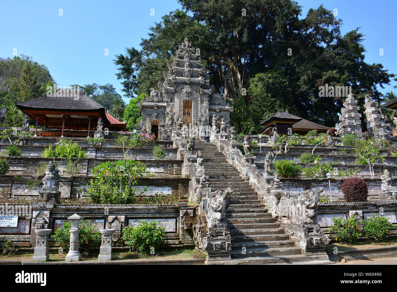 Pura Kehen is a Balinese Hindu temple, Bali, Indonesia, Asia Stock ...