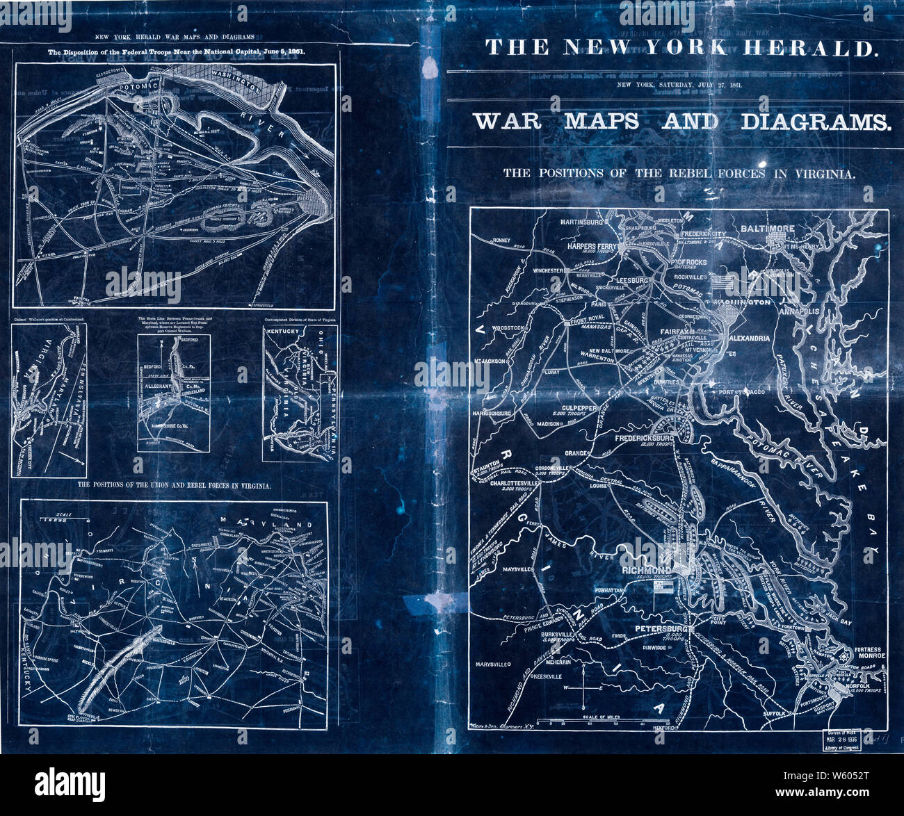 Civil War Maps 1909 War maps and diagrams Inverted Rebuild and Repair ...