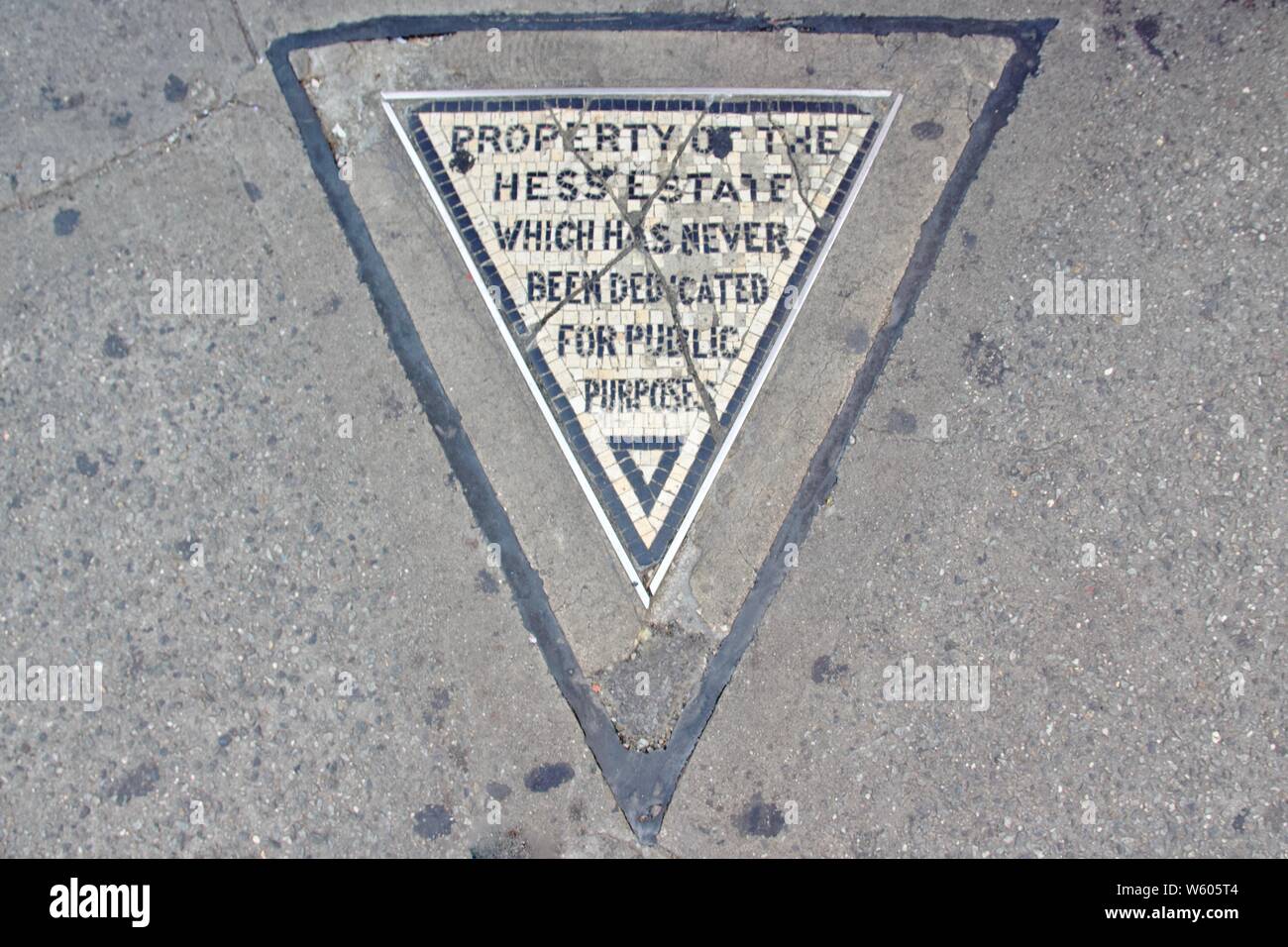 Hess triangle hi-res stock photography and images - Alamy