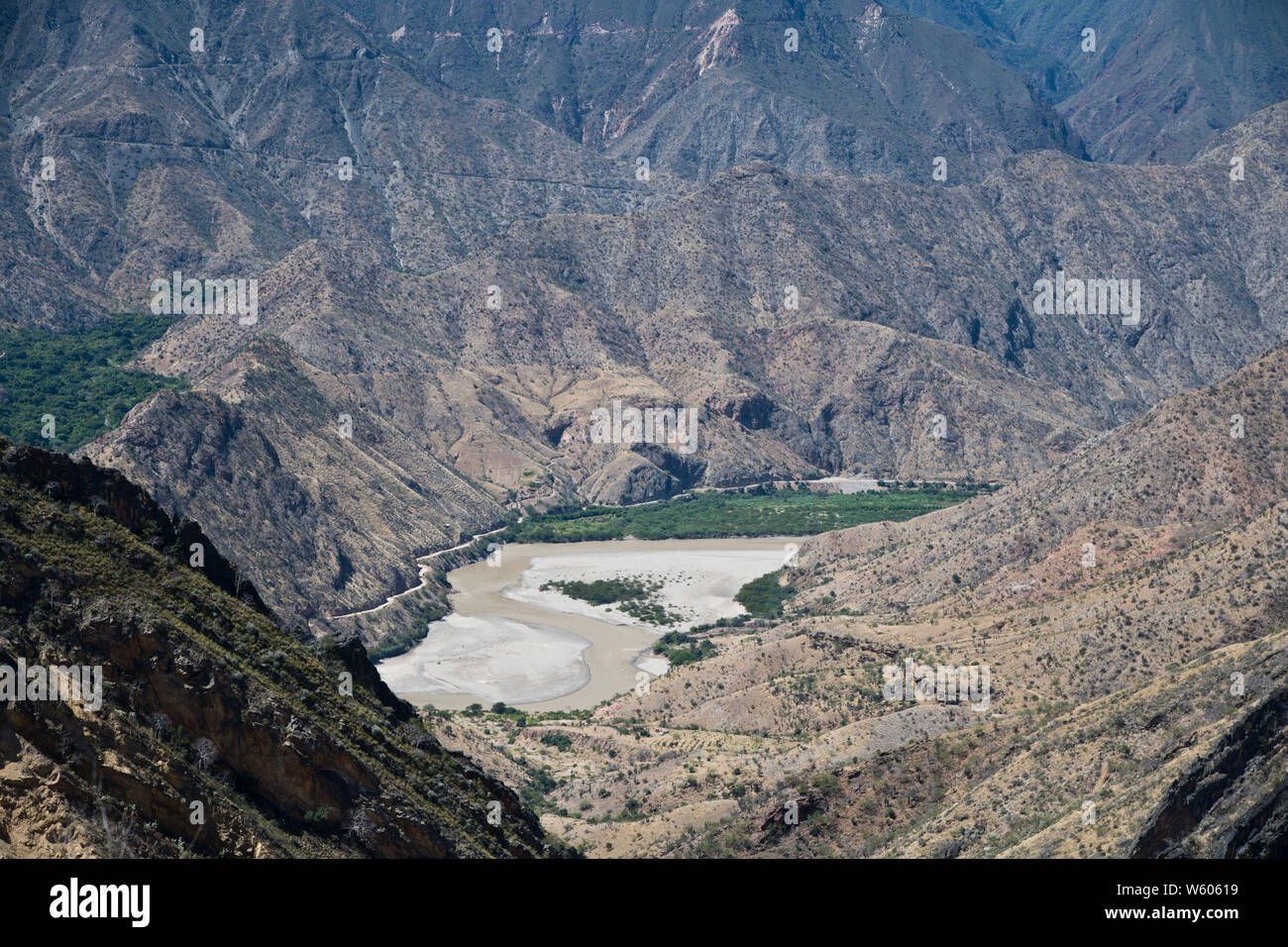 Rio Balsa River Canyon Valley,Mountains,Winding Roads,Scenic Drives ...