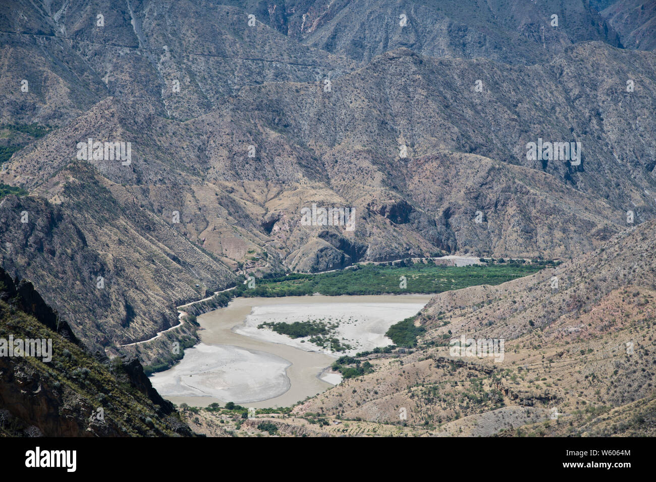 Rio Balsa River Canyon Valley,Mountains,Winding Roads,Scenic Drives ...