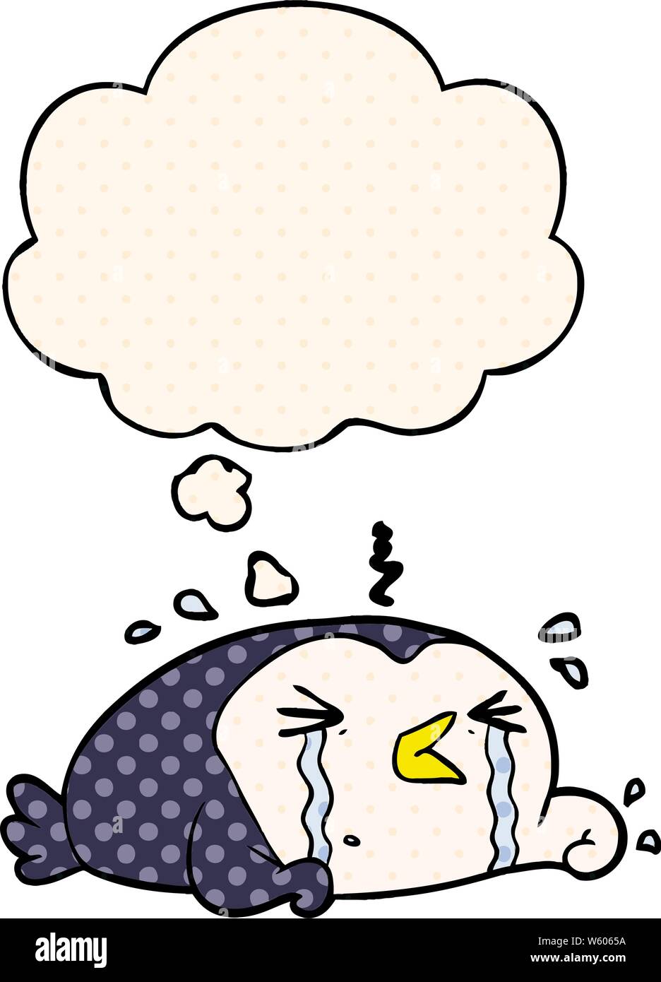 Bubble crying comic character hi-res stock photography and images - Alamy