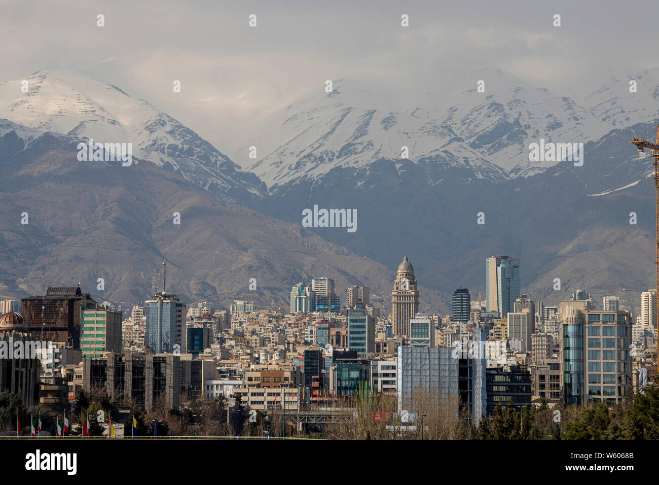 teheran, capital city of iran, islam republc Stock Photo - Alamy
