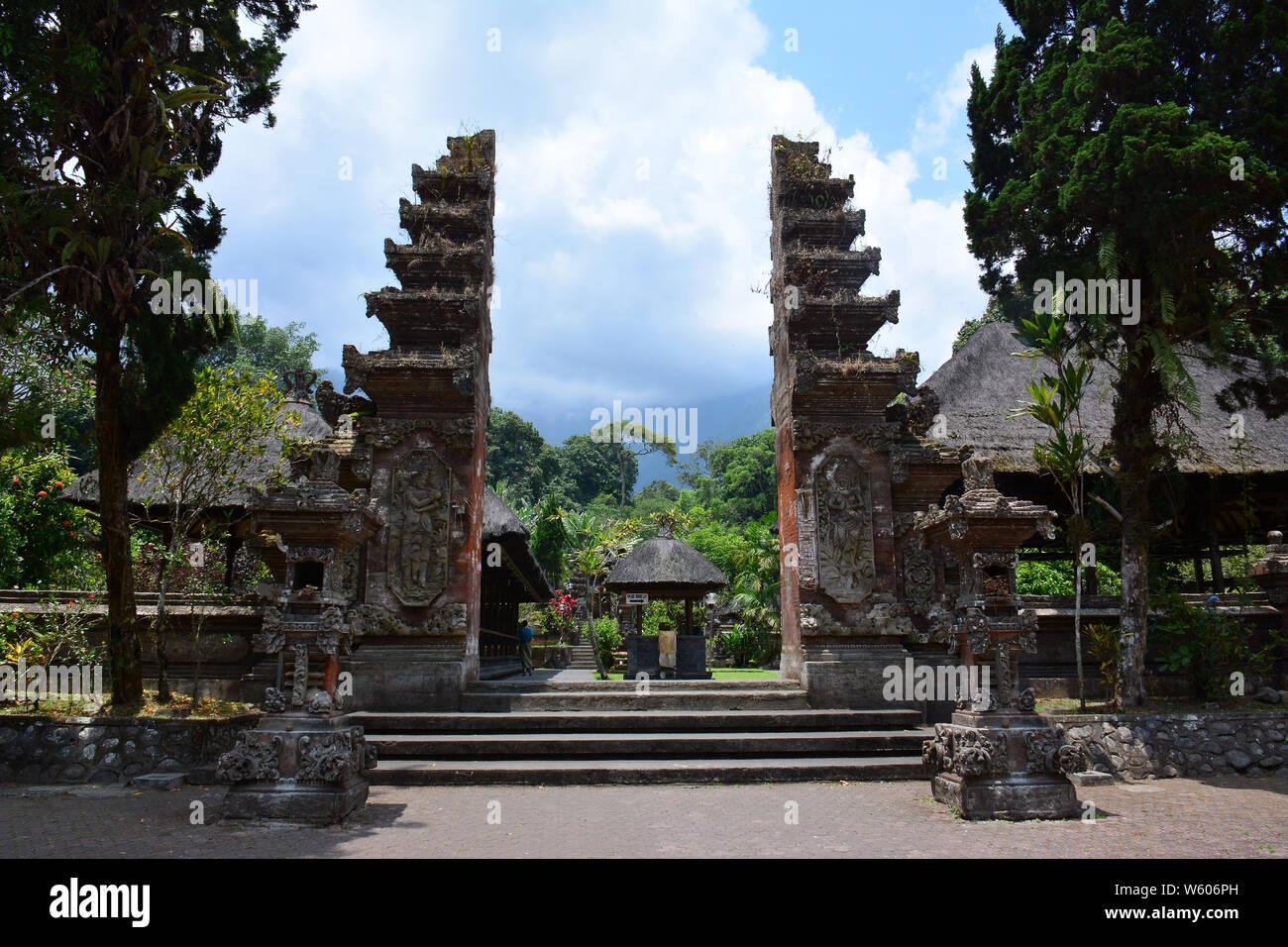 Pura Luhur Batukaru is a Hindu temple in Tabanan, Bali, Indonesia, Asia ...