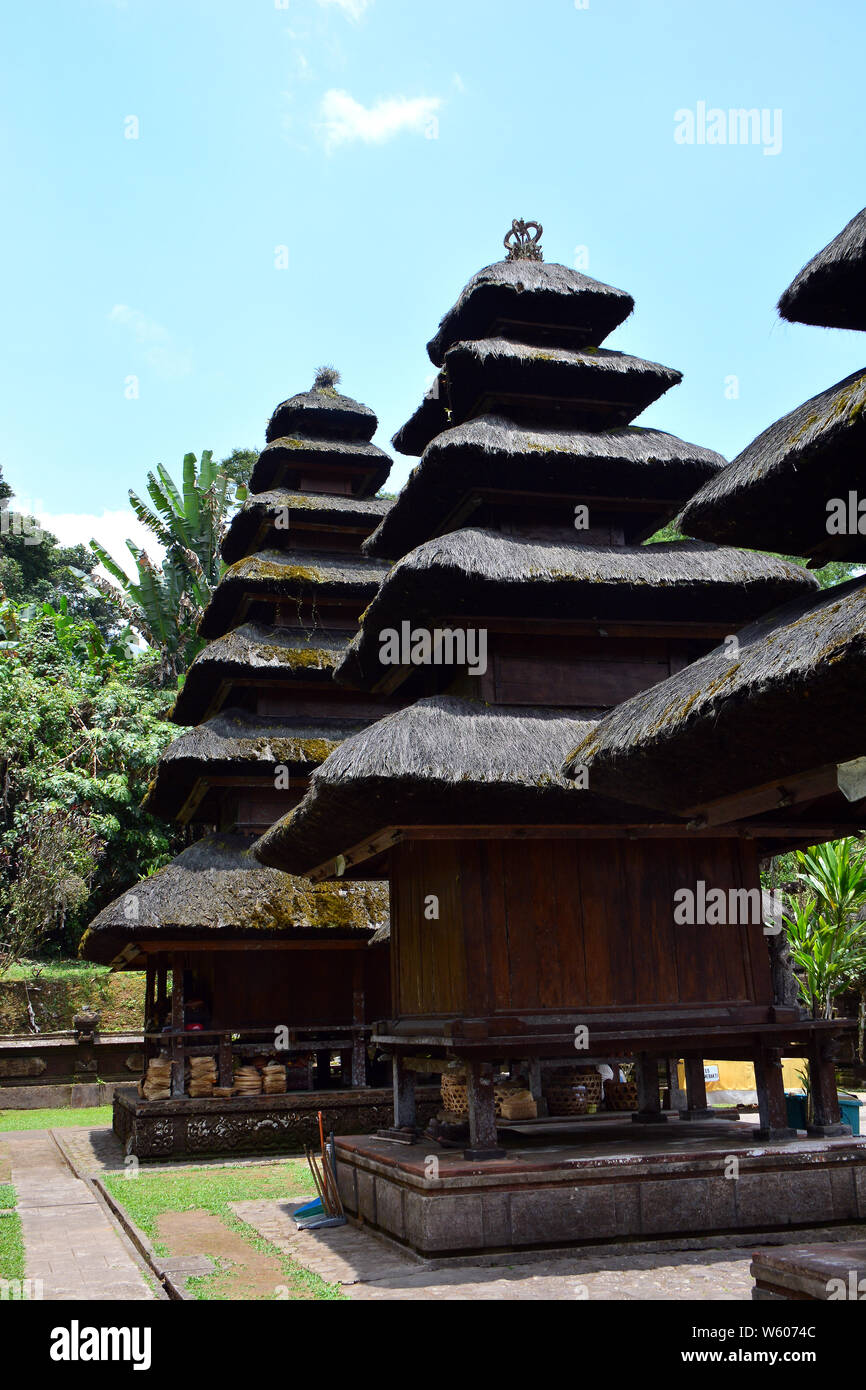 Pura Luhur Batukaru is a Hindu temple in Tabanan, Bali, Indonesia, Asia ...