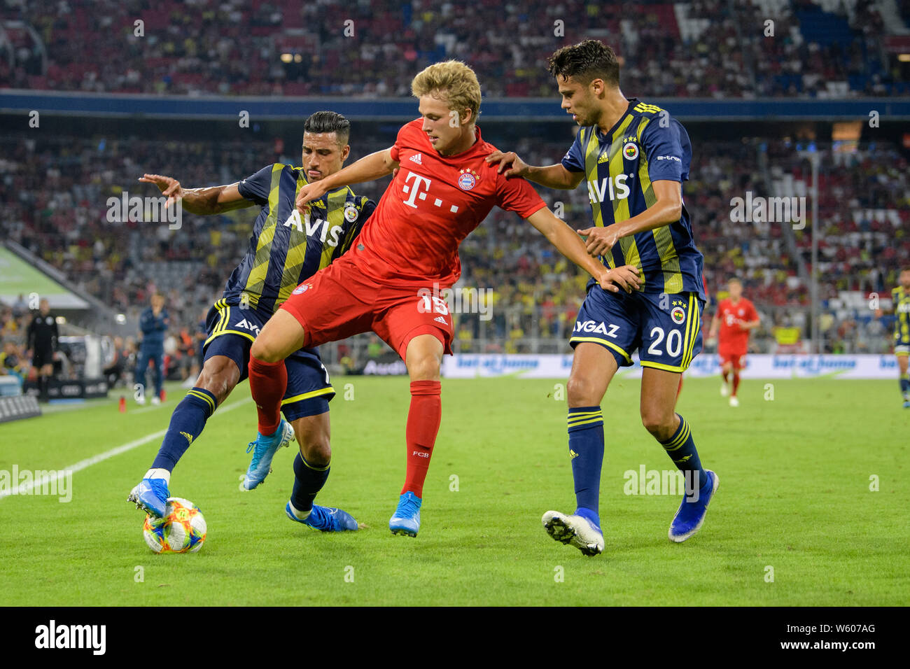 Munich, Germany. 30th July, 2019. Soccer: Test matches, Audi Cup in the ...
