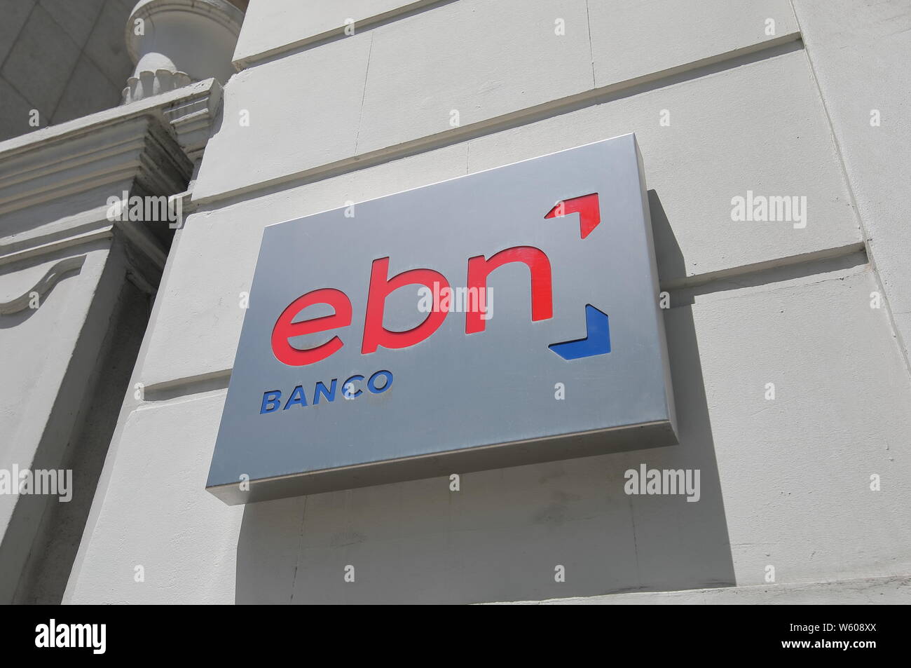 EBN bank logo Spain Stock Photo - Alamy
