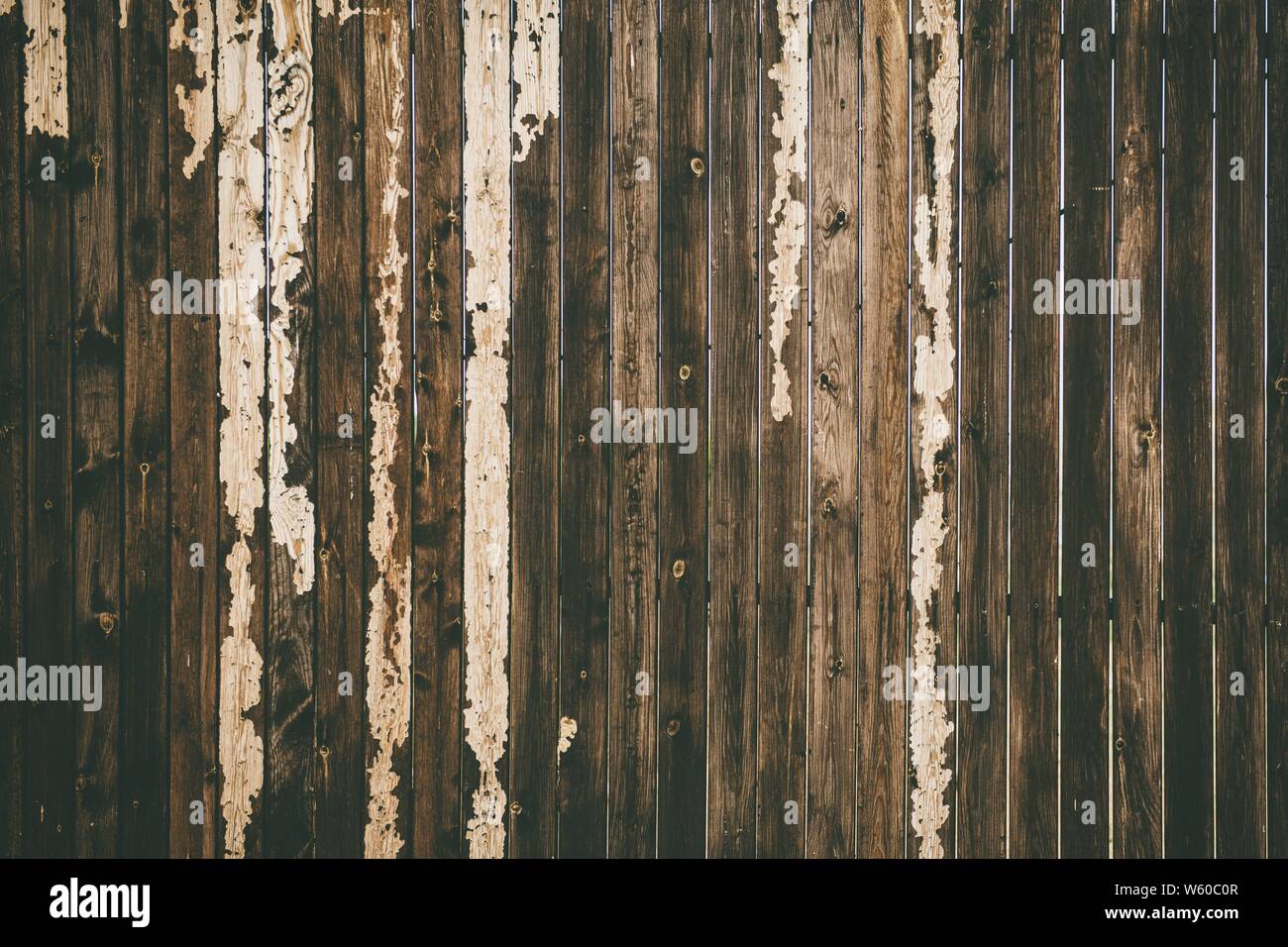 Weathered old rusty wooden planks background or wallpaper Stock Photo ...