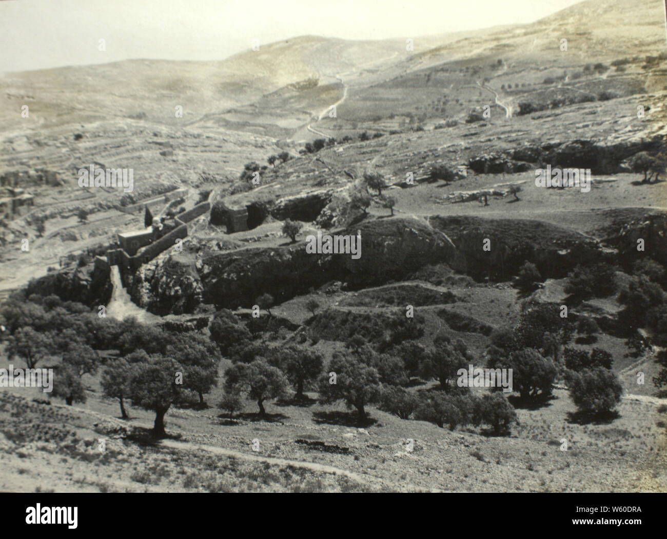 Jerusalem and the Holy Land c1930s Stock Photo - Alamy