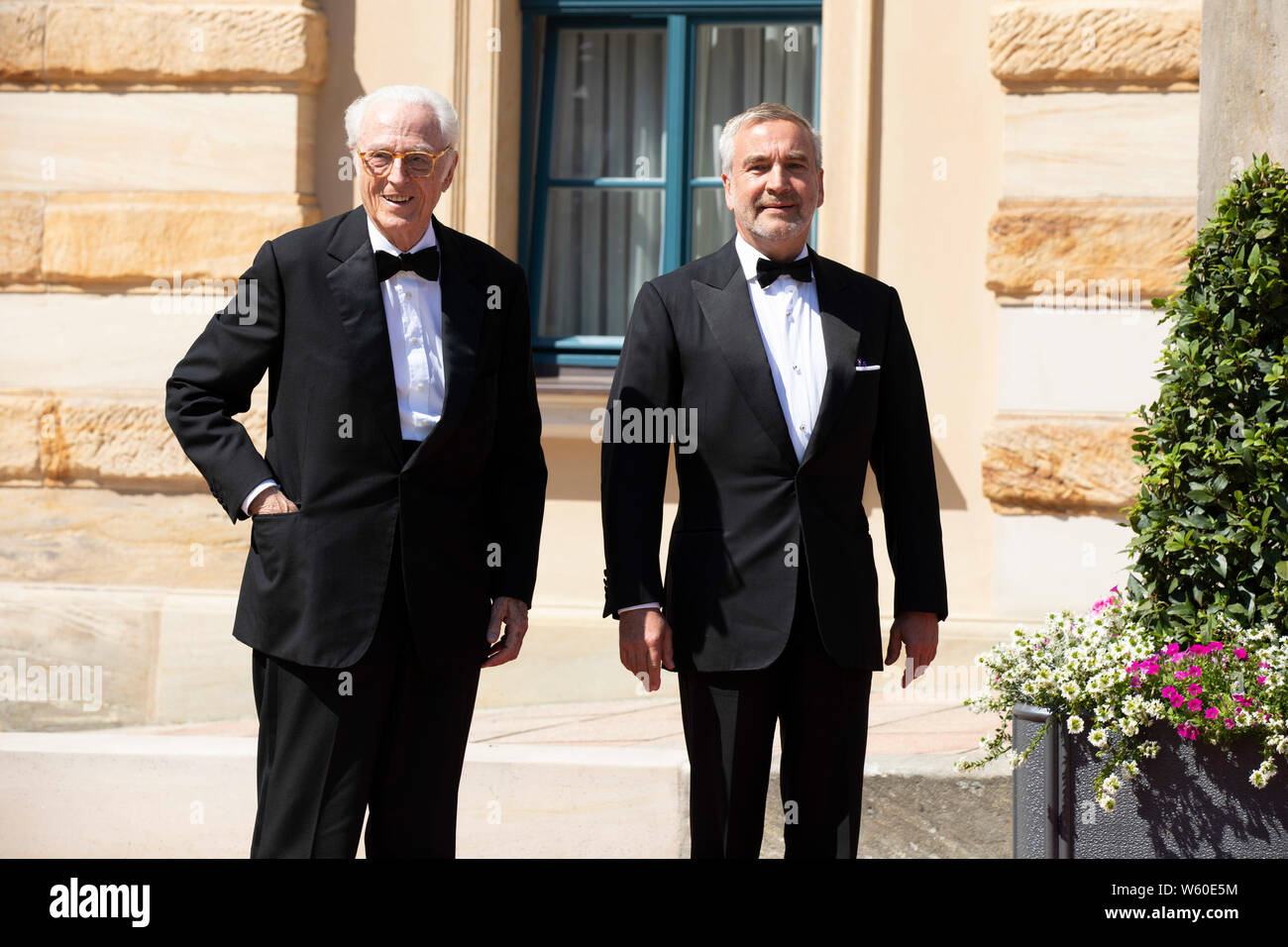 Herzog Franz von Bayern und Begleitung bei der Eröffnung der Richard ... Herzog Franz von Bayern und Begleitung bei der Eröffnung der Richard ...