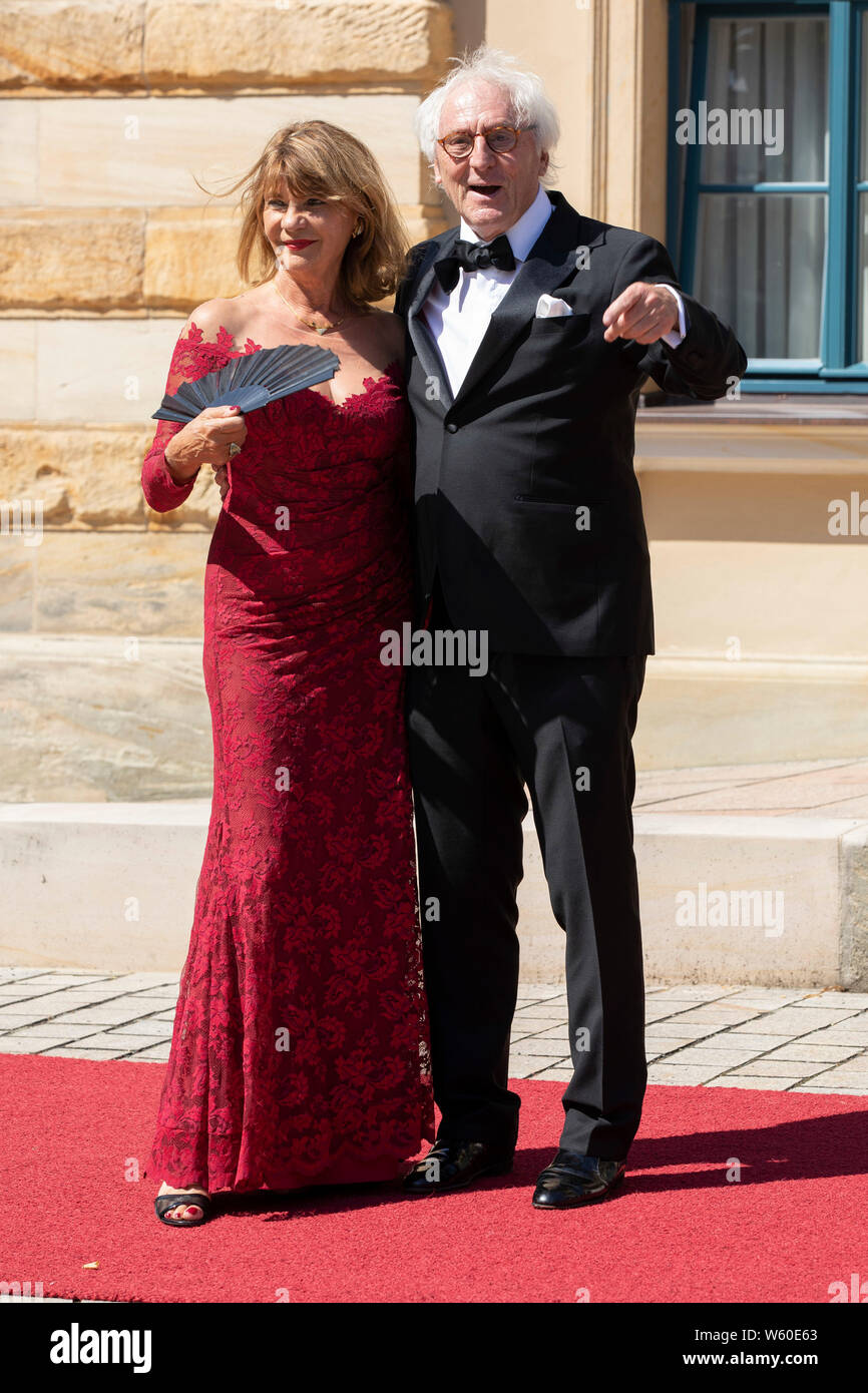 Günther Maria Halmer mit Claudia Halmer bei der Eröffnung der Richard ...