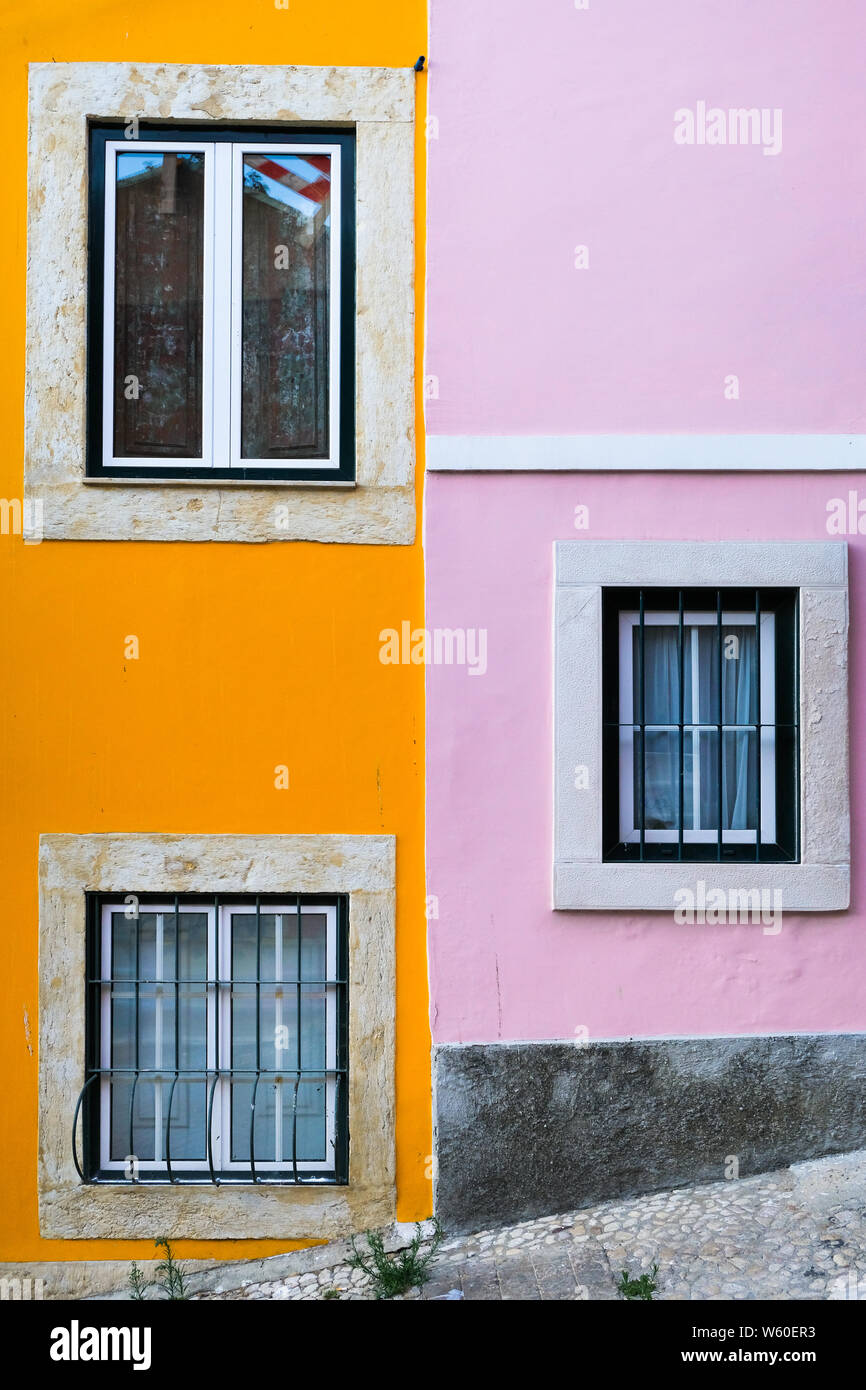 The colors of Lisbon Stock Photo - Alamy